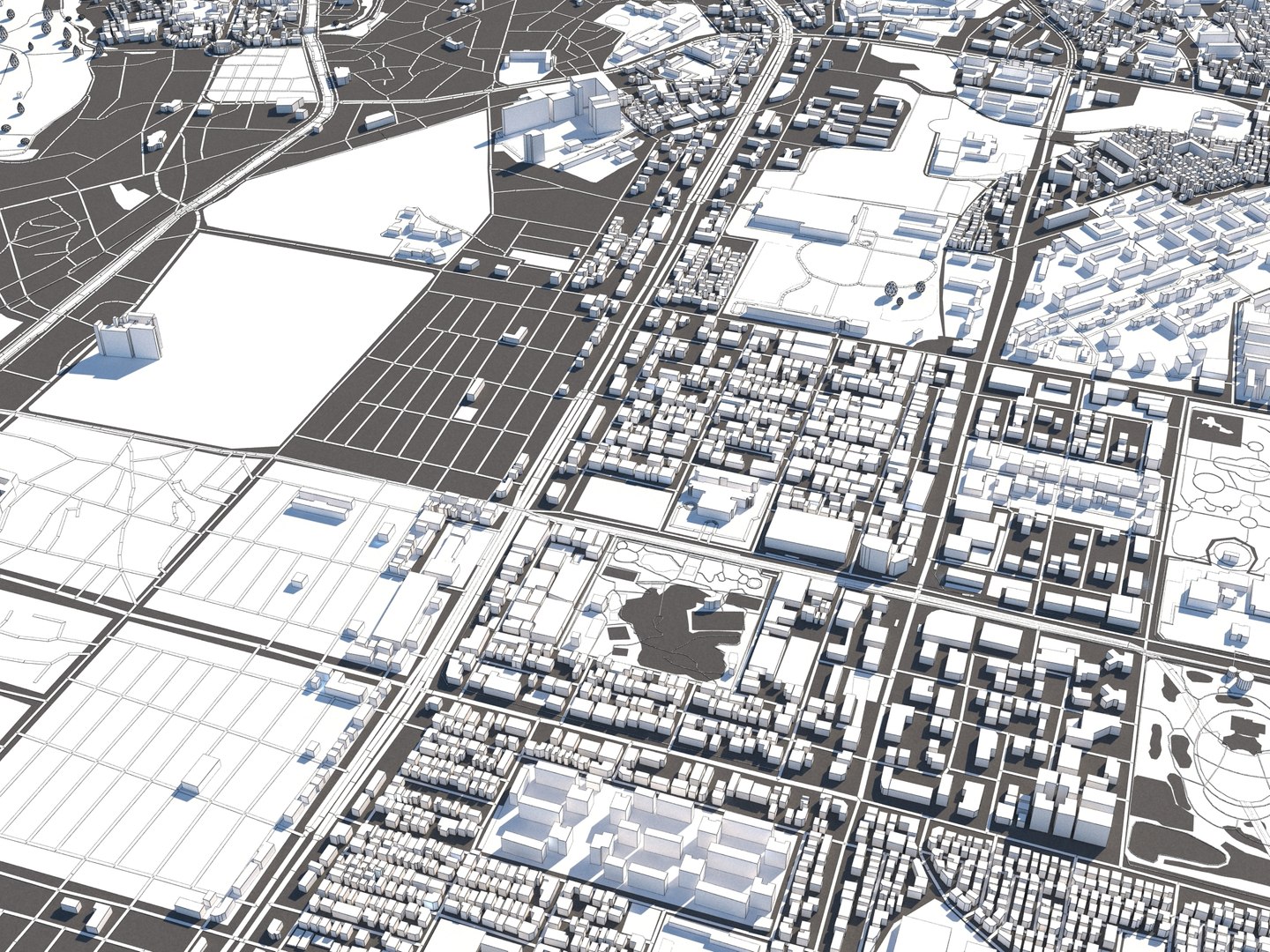 City buildings model - TurboSquid 1650203