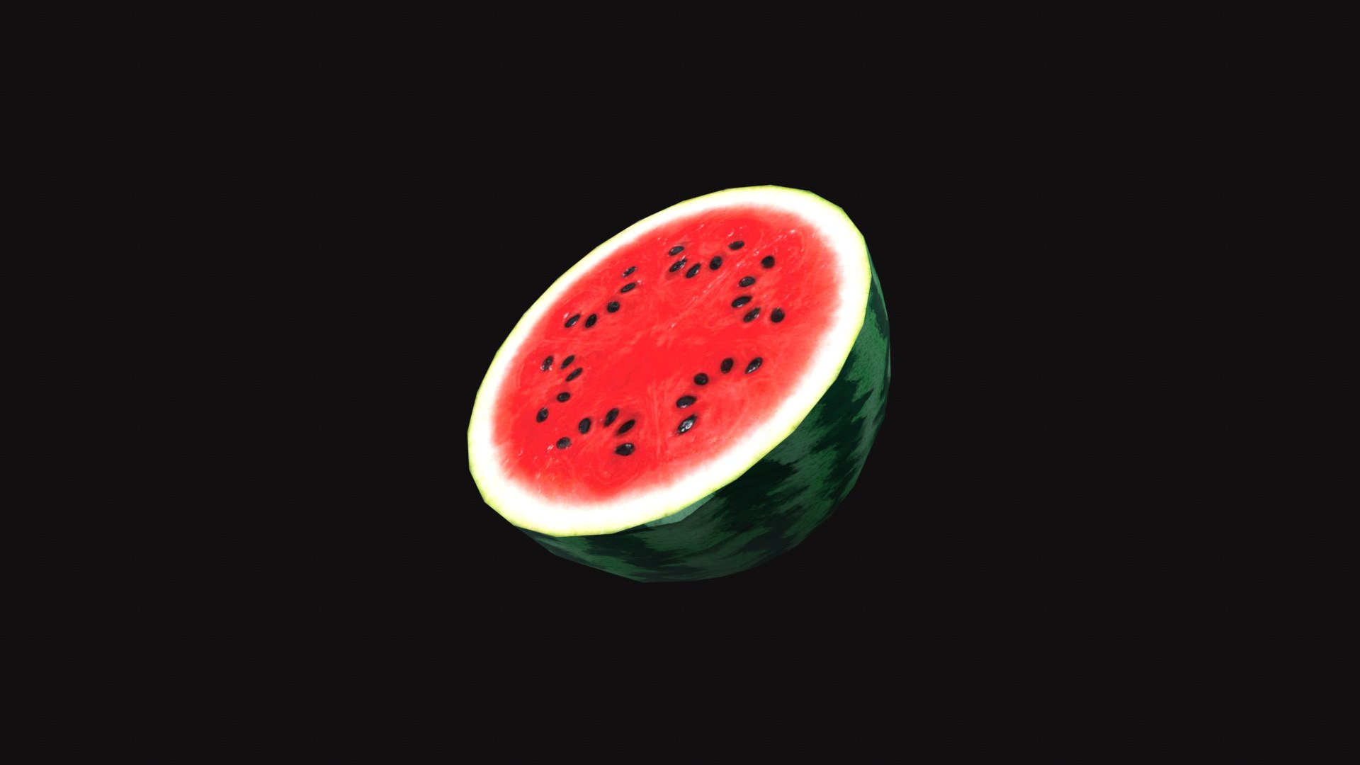 3D Medieval Watermelon Half - TurboSquid 2310353