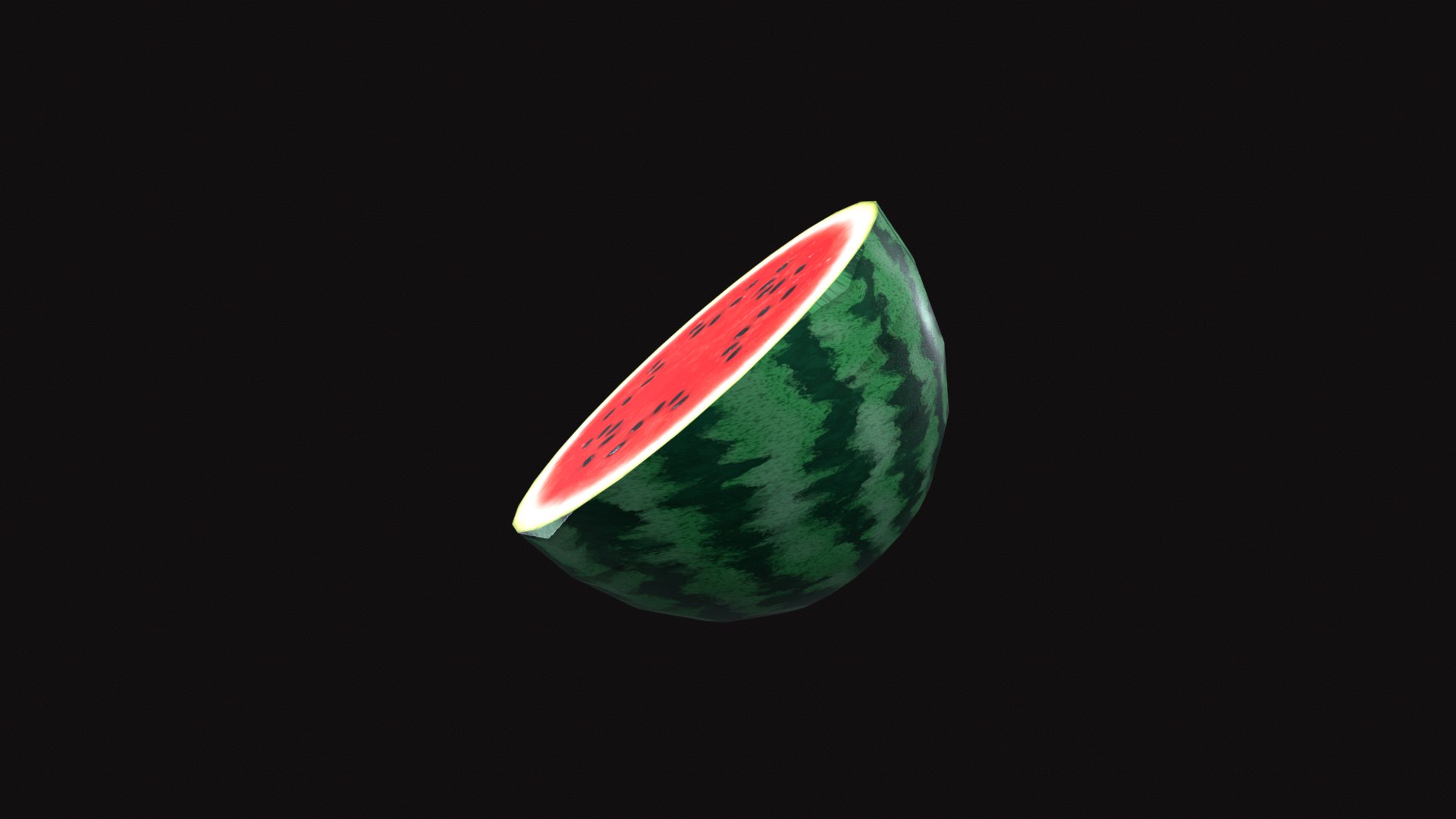 3D Medieval Watermelon Half - TurboSquid 2310353