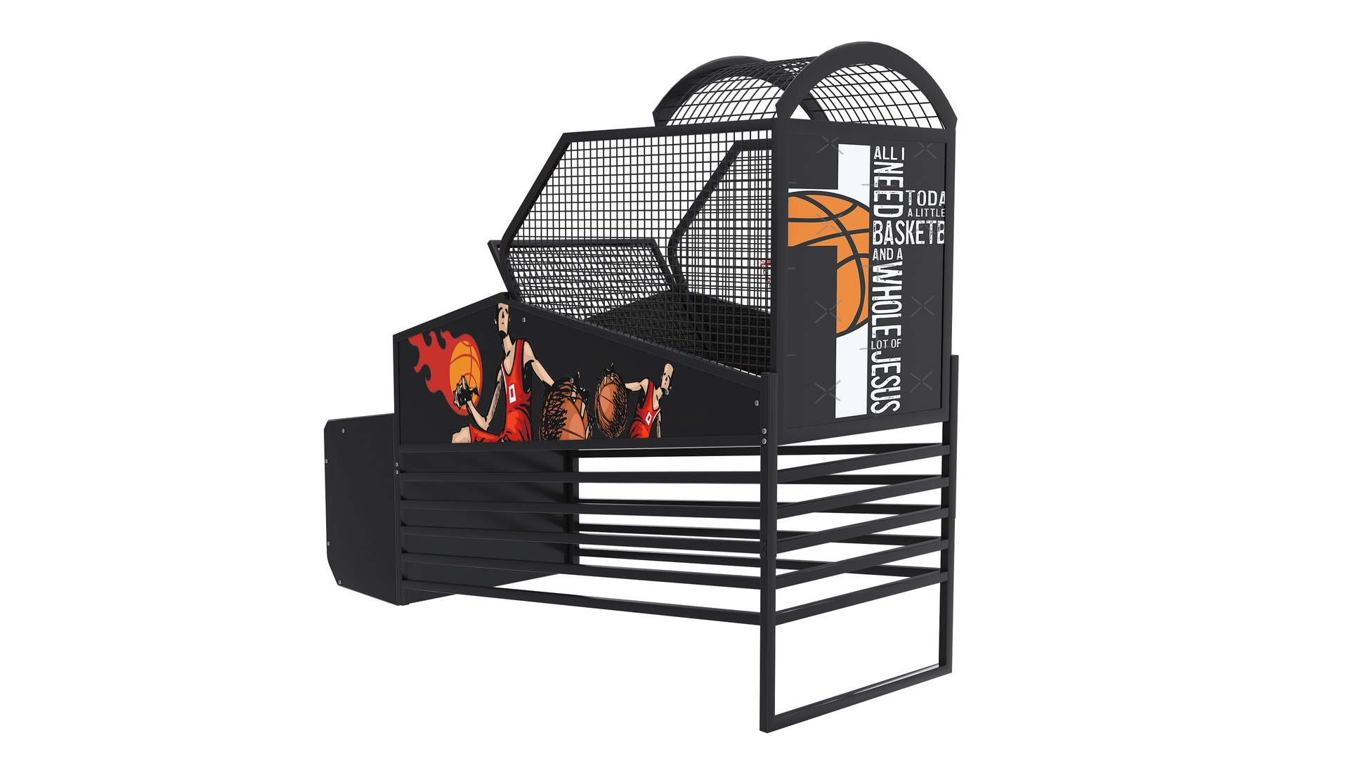 3D Arcade Basketball Game Machine Model - TurboSquid 2278792