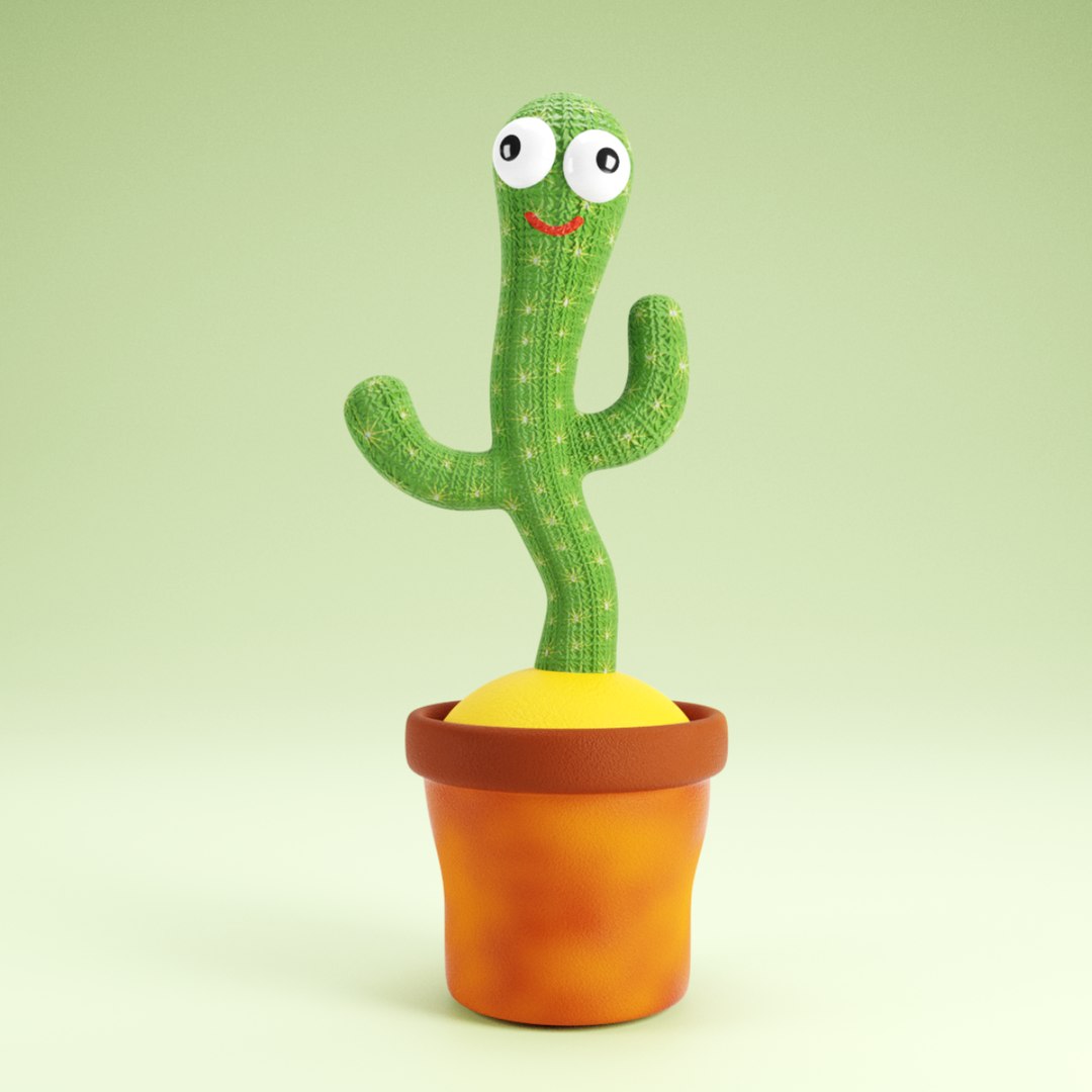 Cactus Dancing 3D model - TurboSquid 2002450