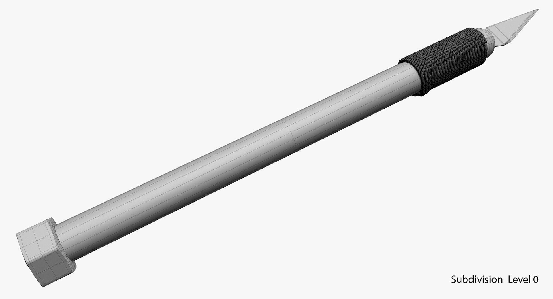 3D Handmade Exacto Knife Model - TurboSquid 1213080