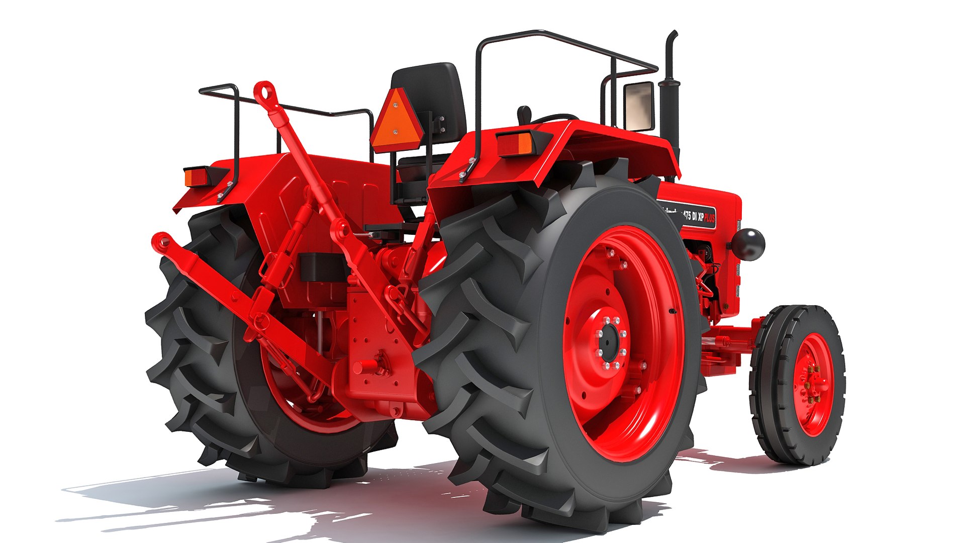 Mahindra Farm Tractor 3D Model - TurboSquid 2040741
