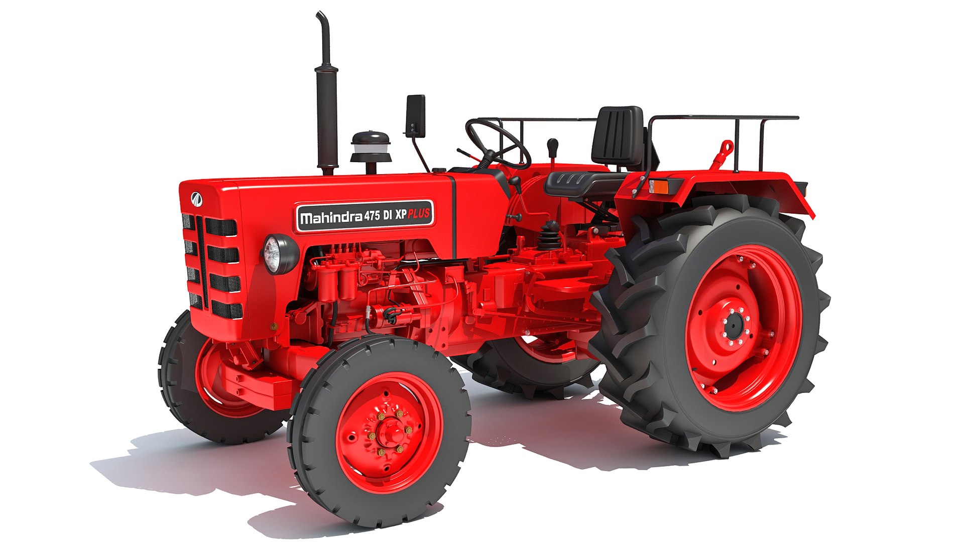 Mahindra Farm Tractor 3D Model - TurboSquid 2040741