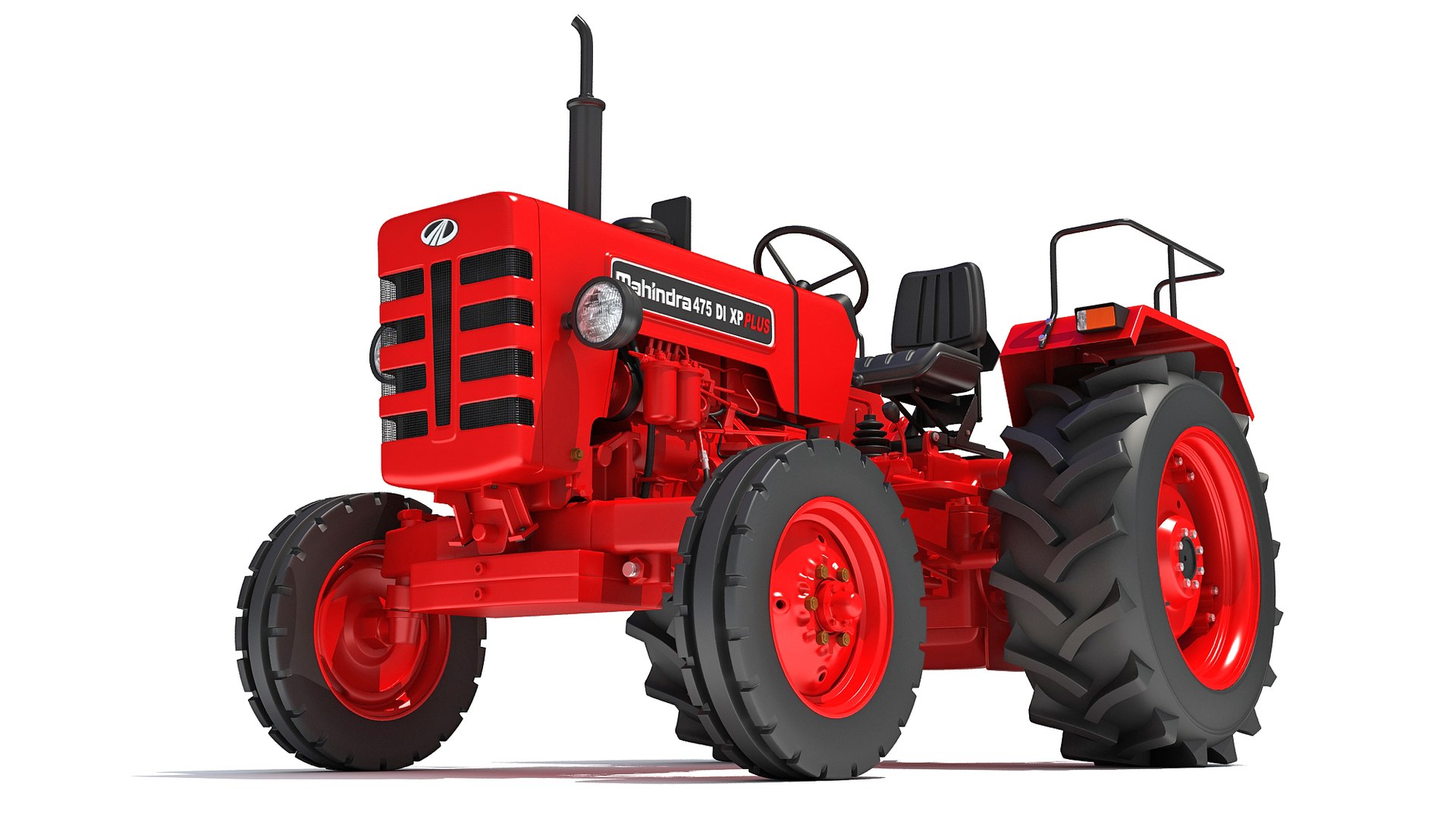 Mahindra Farm Tractor 3D Model - TurboSquid 2040741