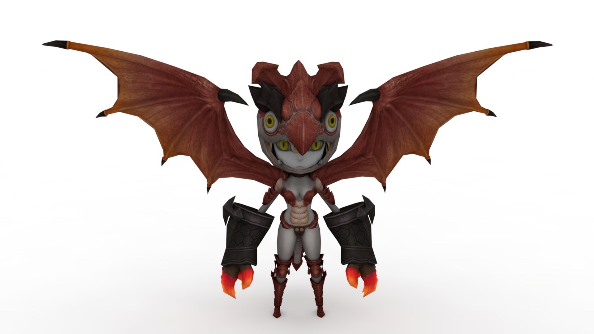 modelo 3d cartoon dragon character - TurboSquid 2023558