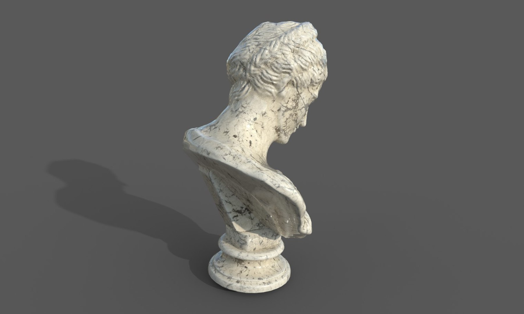 Bust Of Artemis 3D Model - TurboSquid 1823581