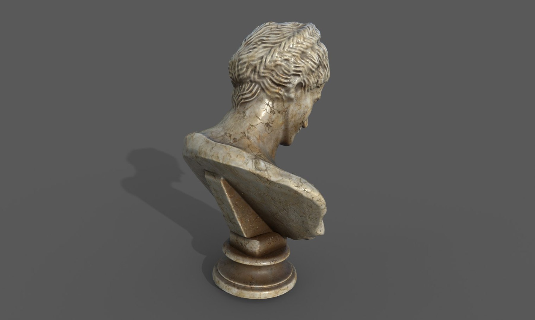 Bust Of Artemis 3D Model - TurboSquid 1823581