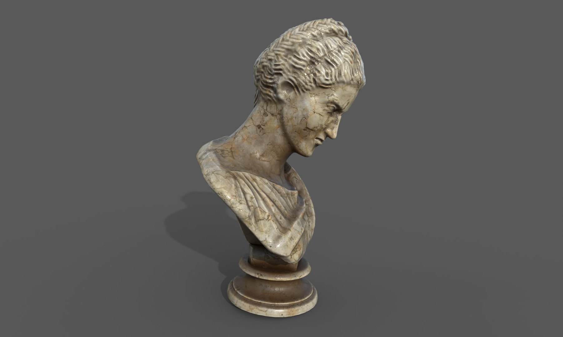 Bust Of Artemis 3D Model - TurboSquid 1823581
