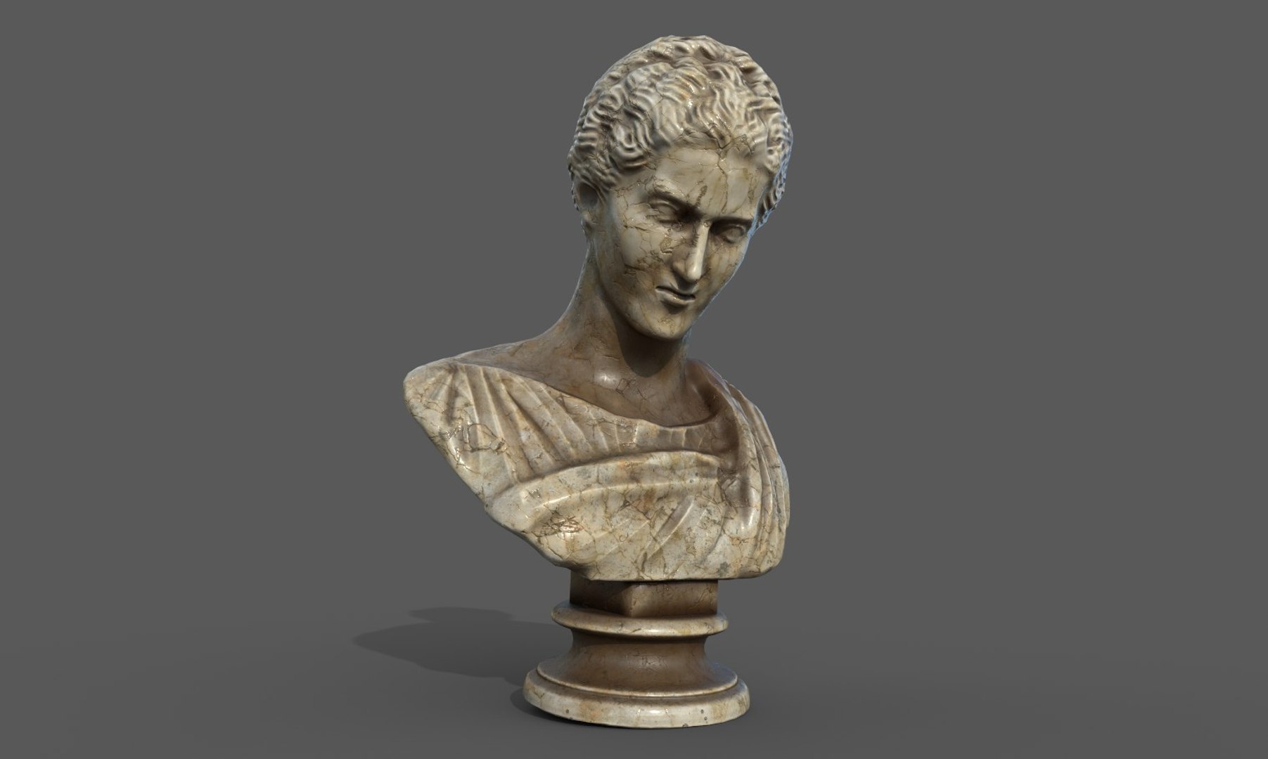 Bust Of Artemis 3D Model - TurboSquid 1823581