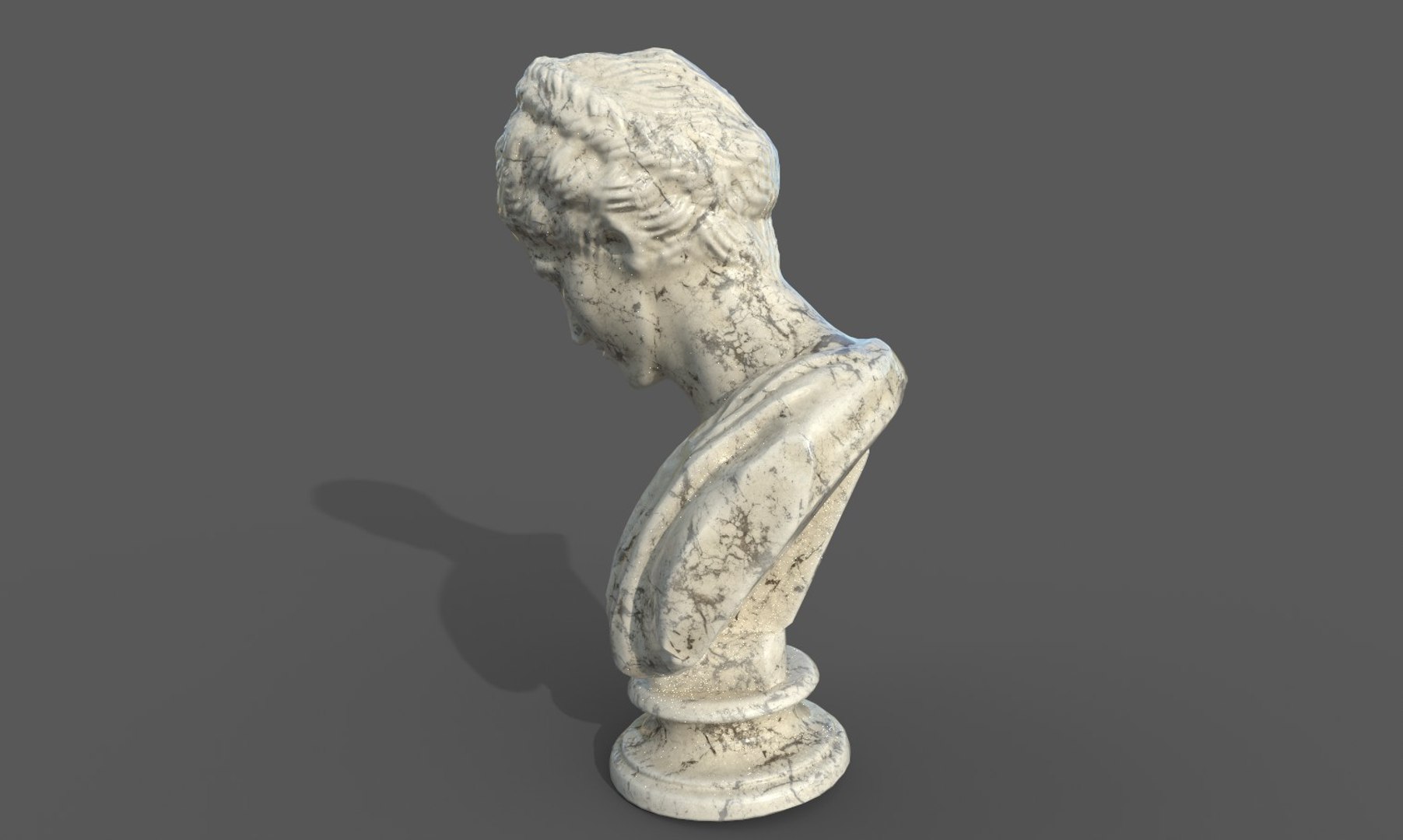 Bust Of Artemis 3D Model - TurboSquid 1823581