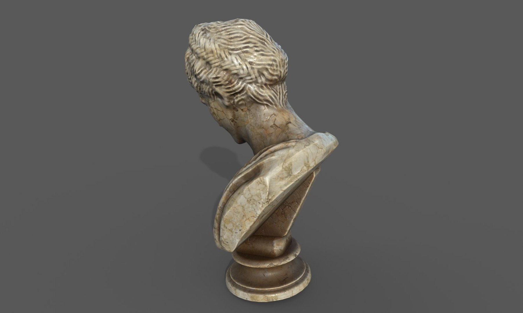 Bust Of Artemis 3D Model - TurboSquid 1823581