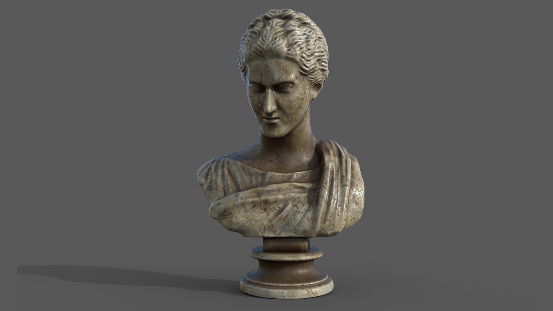 Bust Of Artemis 3D Model - TurboSquid 1823581