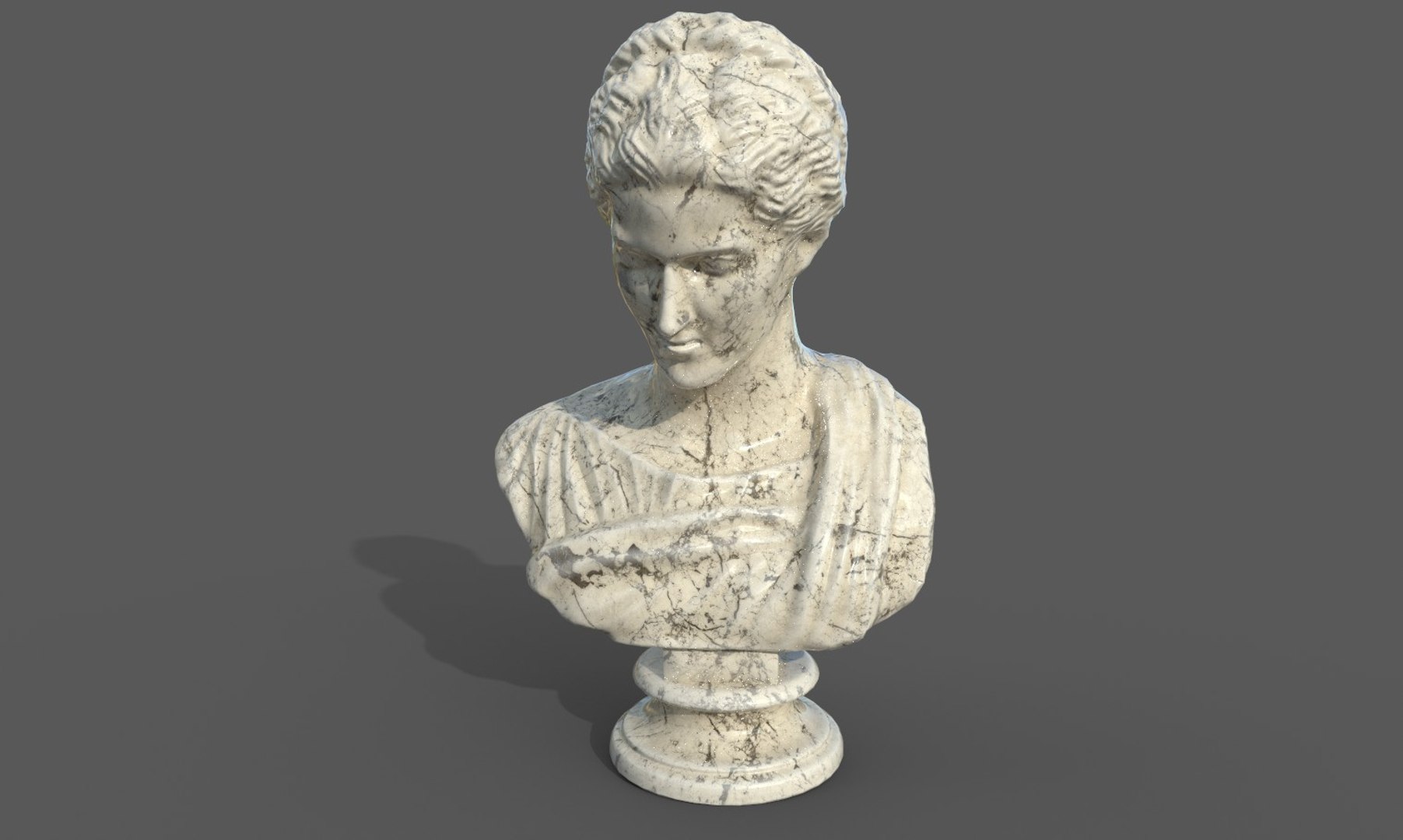 Bust Of Artemis 3D Model - TurboSquid 1823581