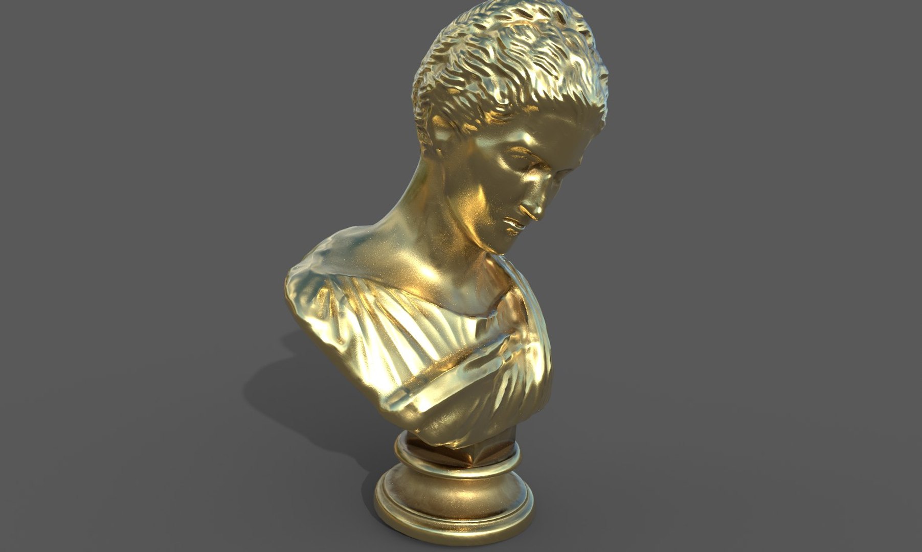 Bust Of Artemis 3D Model - TurboSquid 1823581