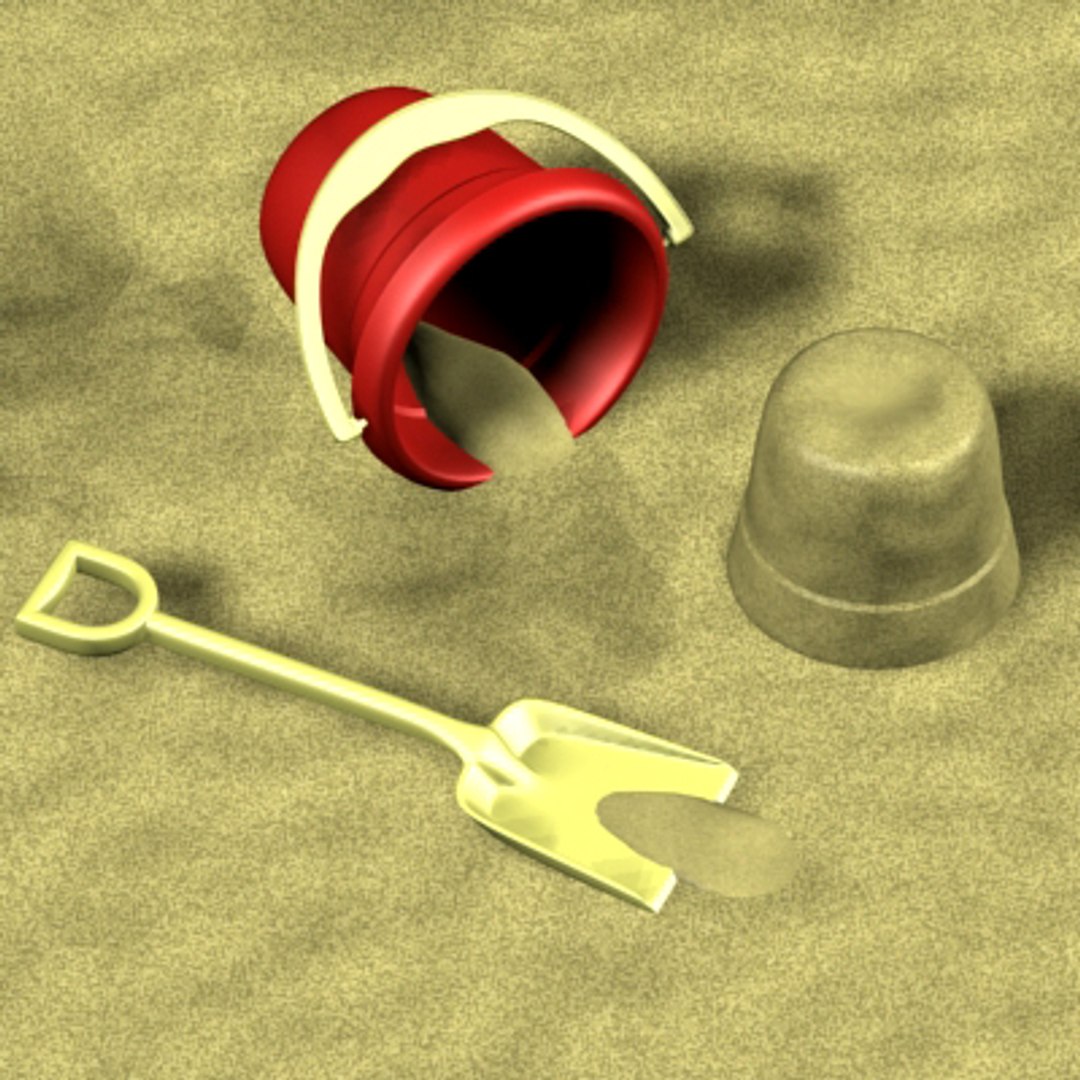 Beach Set 3d Model