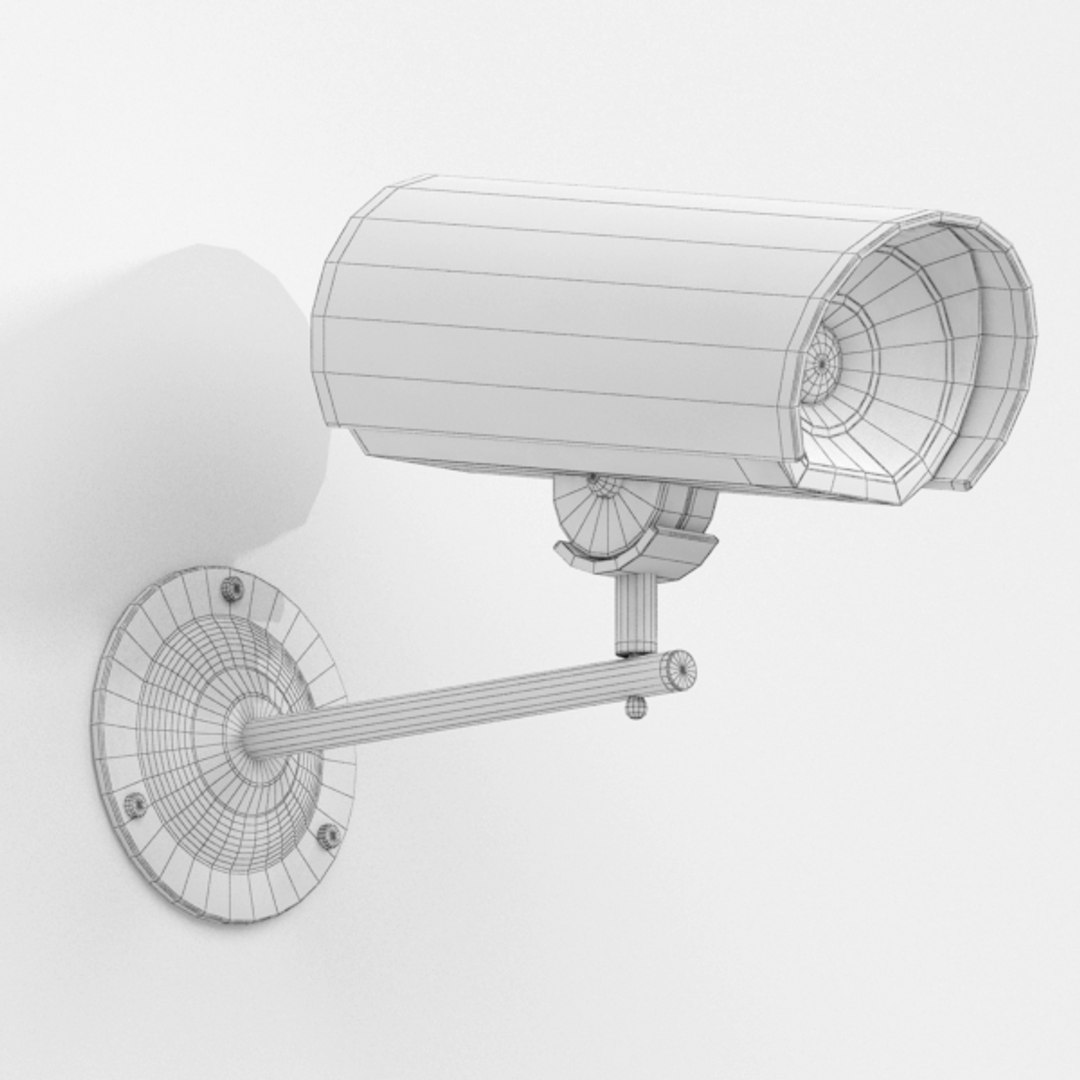 3d Security Camera Model