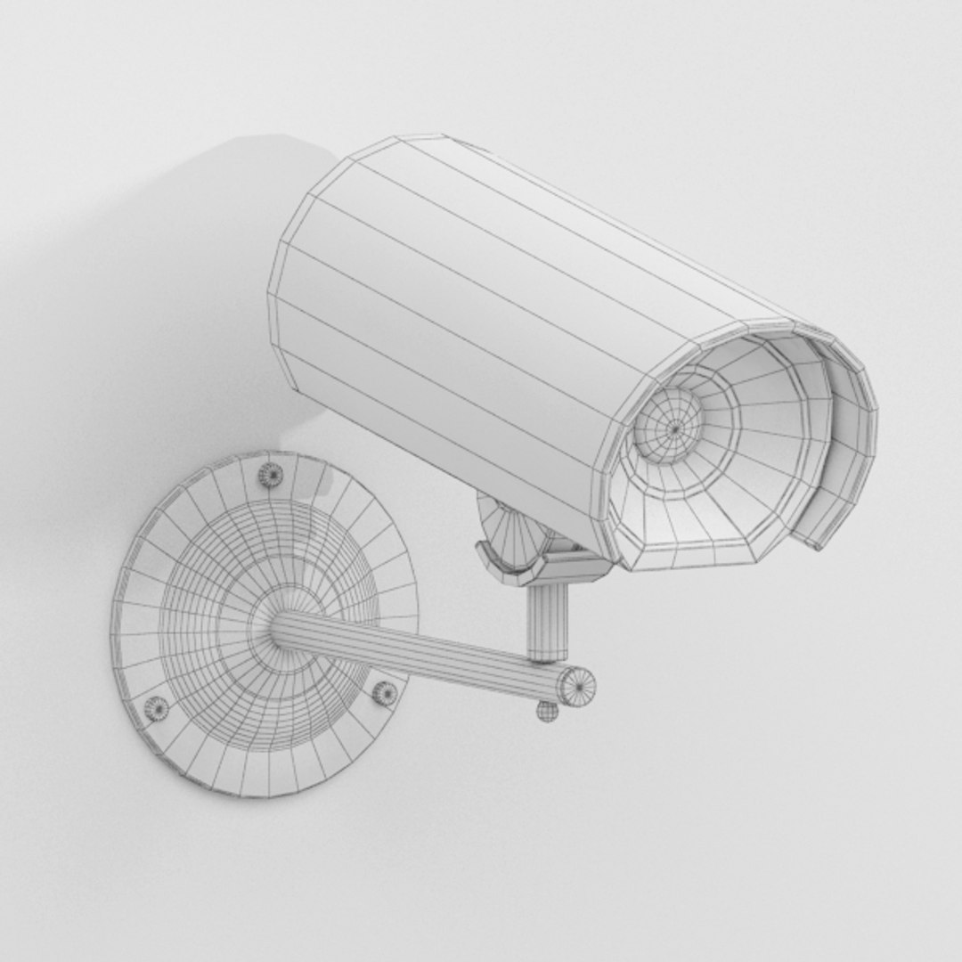 3d Security Camera Model