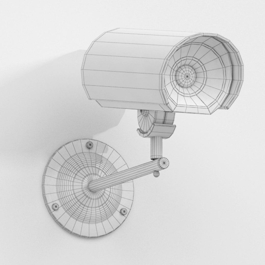 3d Security Camera Model