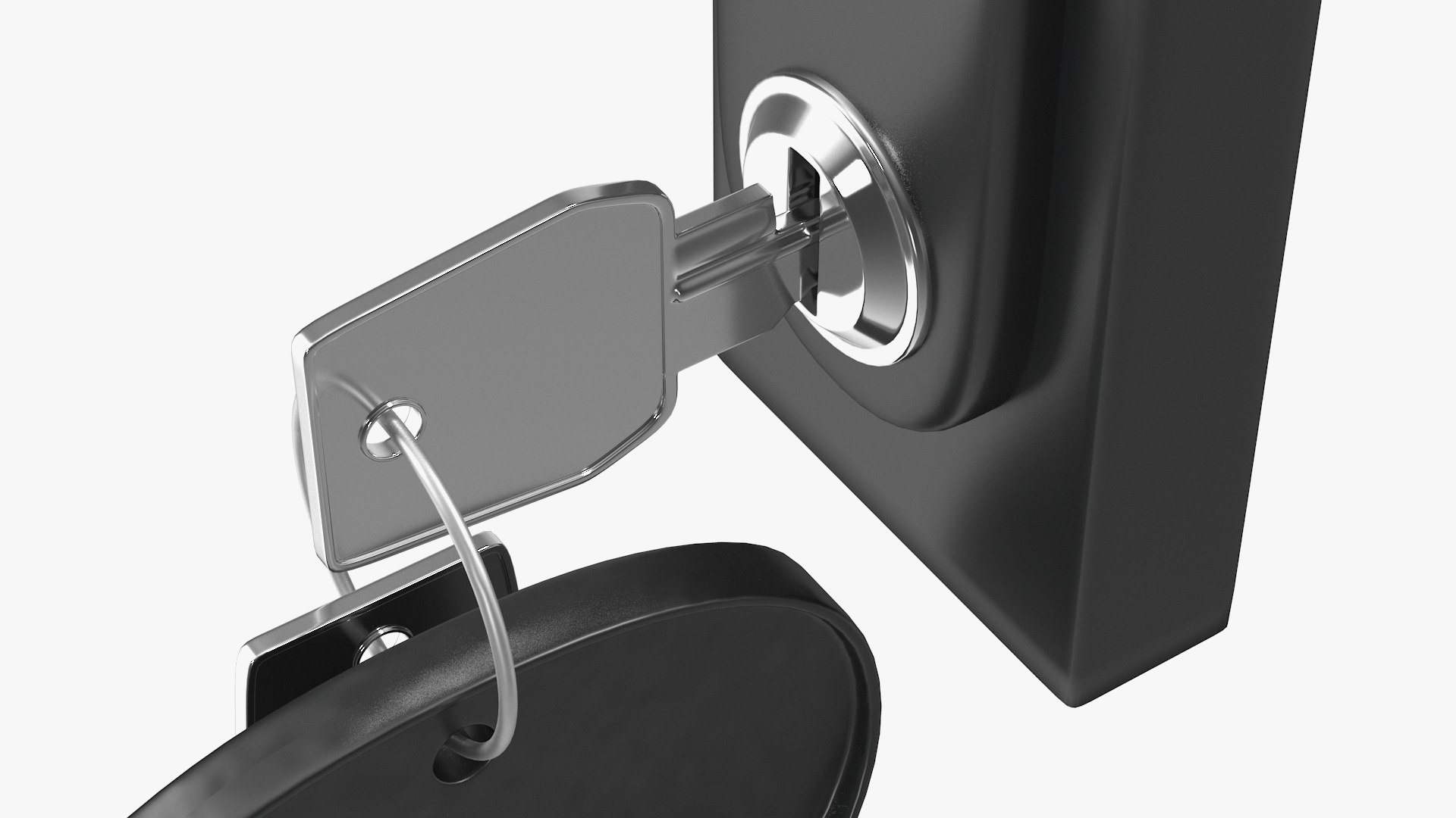 3D Network Server Keys With Lock - TurboSquid 1848978