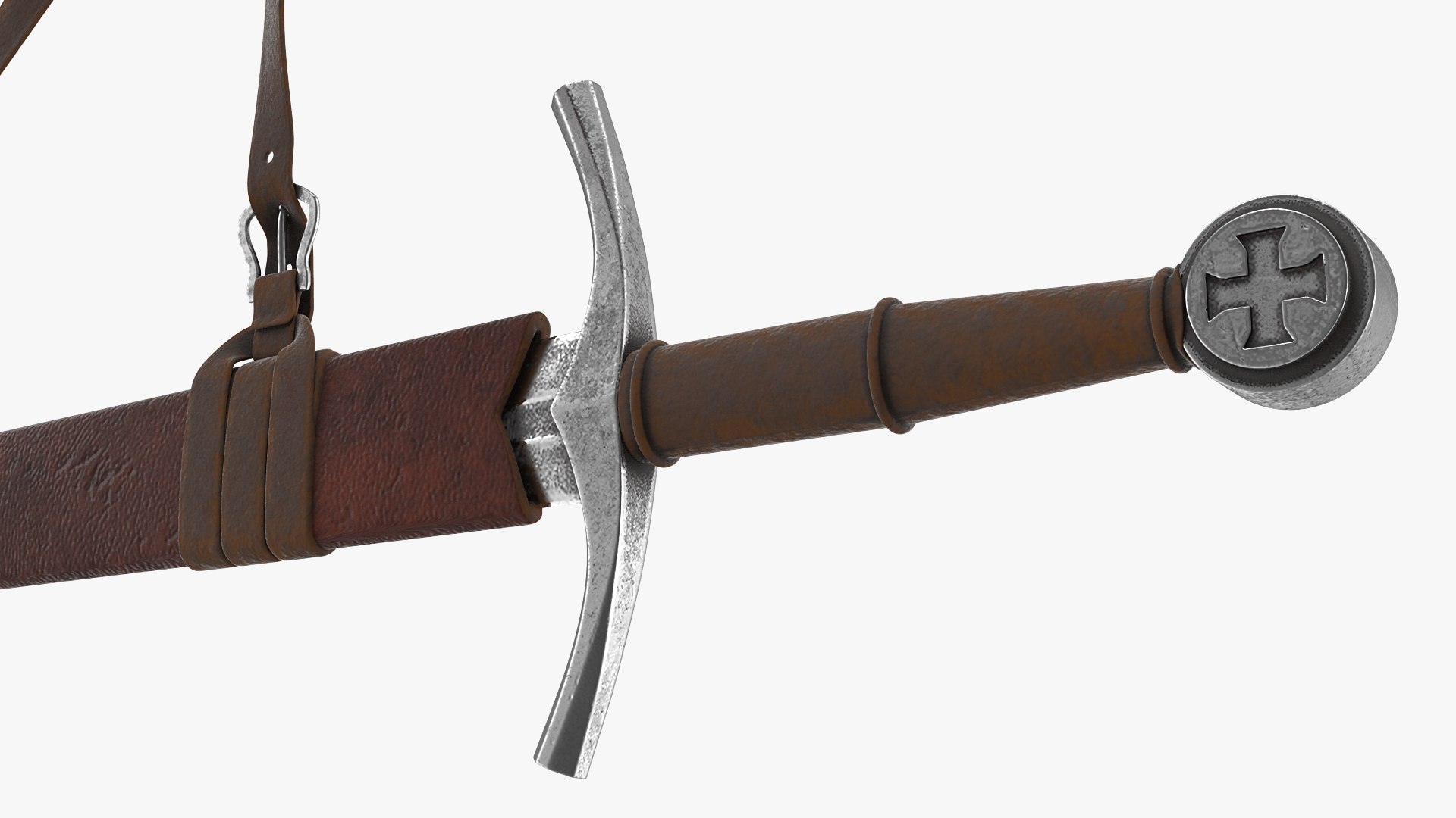 3D Sword Belt Model - TurboSquid 1511821