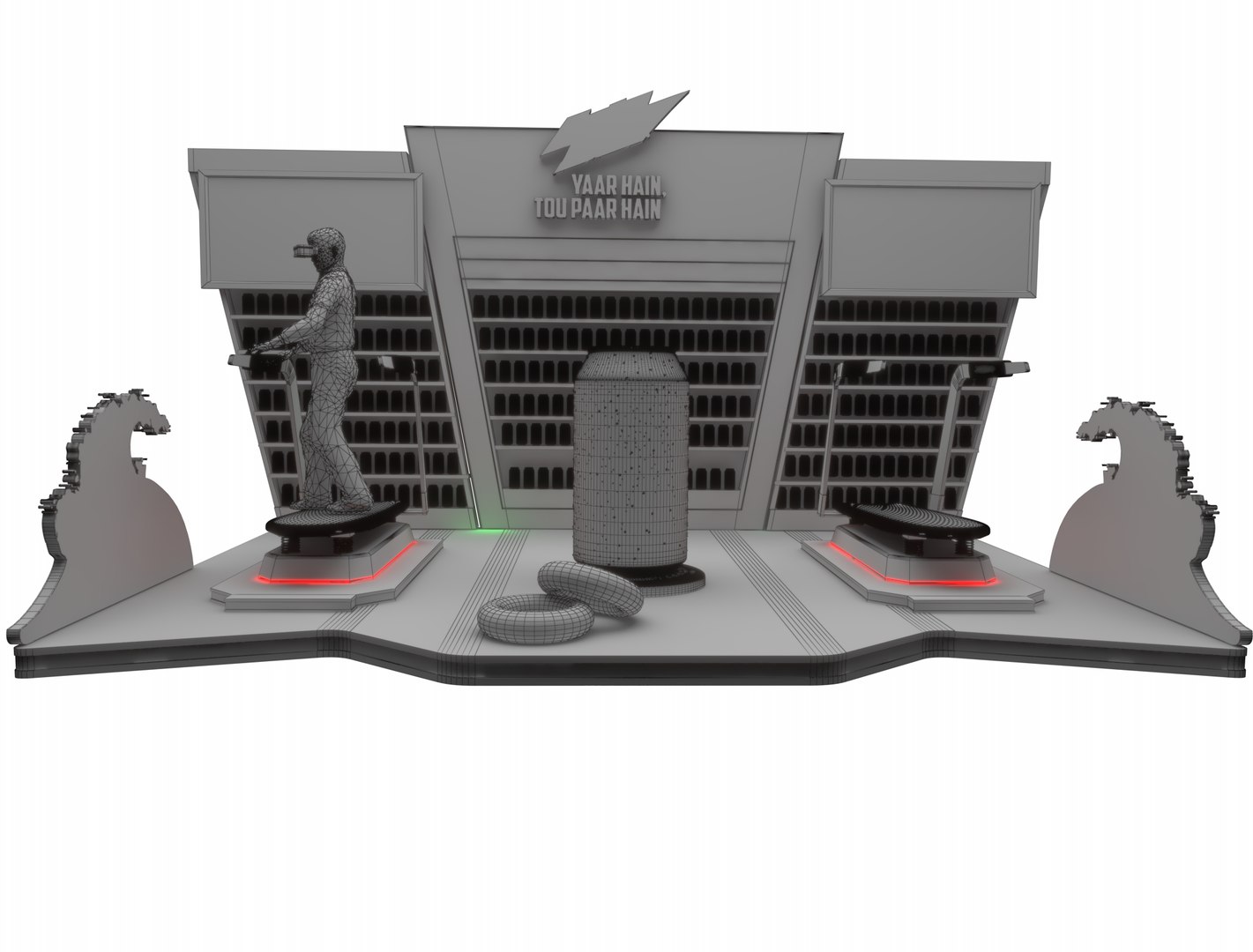 WaveRider VR Surfing Adventure Product Showcase 3D - TurboSquid 2120538