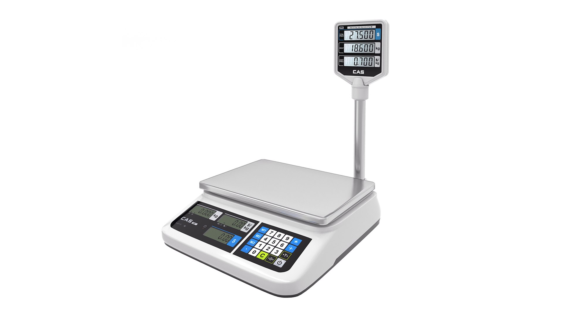 modelo 3d Báscula computarizada de precios CAS PR - 15 - TurboSquid 1879088