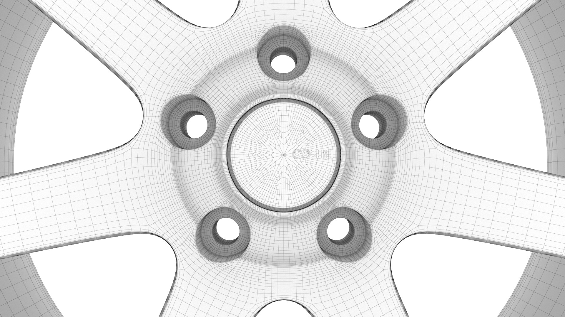 Enkei PF07 Wheel Rim 3D - TurboSquid 1799580