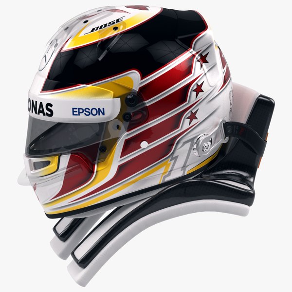 3d racing helmet nico rosberg model