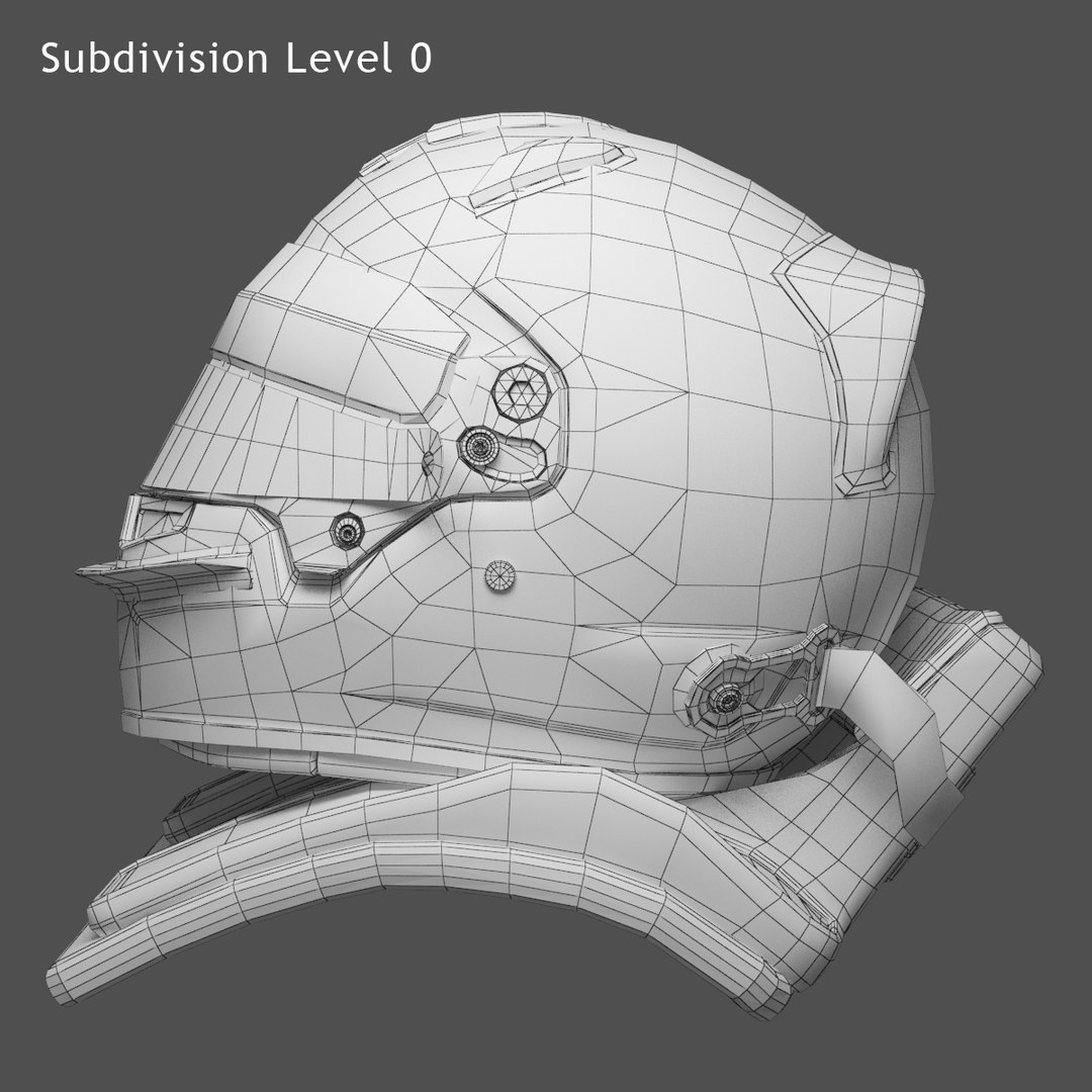 Racing Helmet Lewis Hamilton Obj