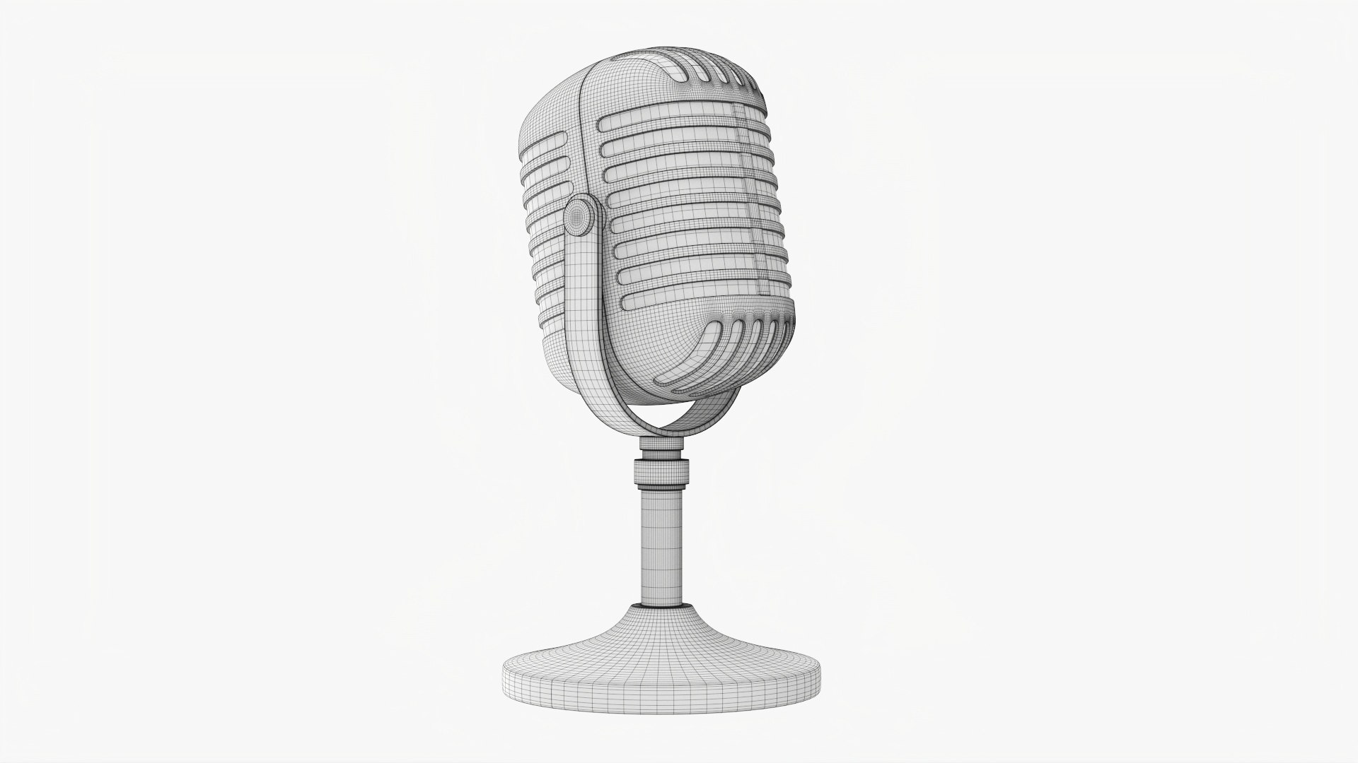 3D Cardioid microphone 02 - TurboSquid 1760470