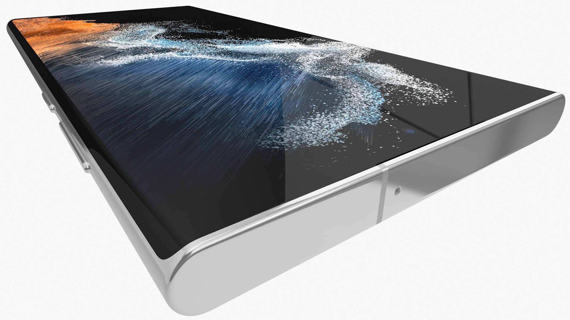 3D Model Samsung Galaxy S22 Ultra White - TurboSquid 1852474
