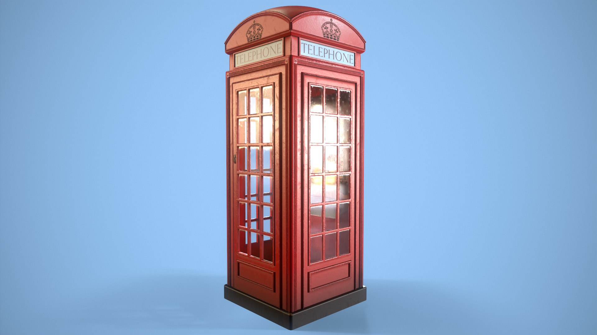 Telephone Box 3D model - TurboSquid 1775225