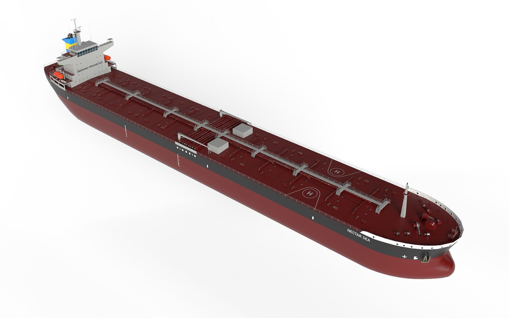 Oil Tanker Panamax 3D Model - TurboSquid 1499742