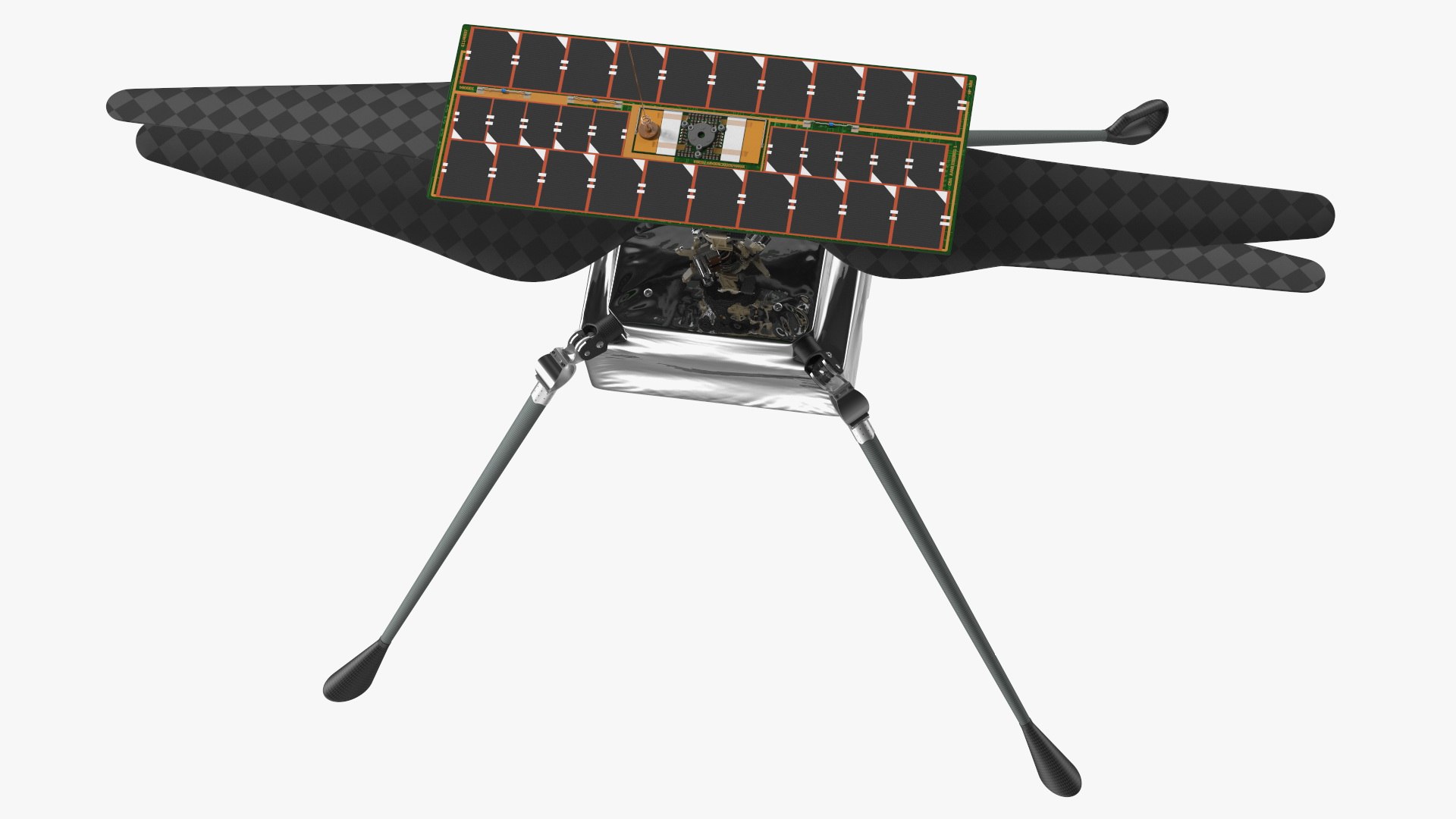 Ingenuity Mars Robotic Helicopter 3D model - TurboSquid 1845827