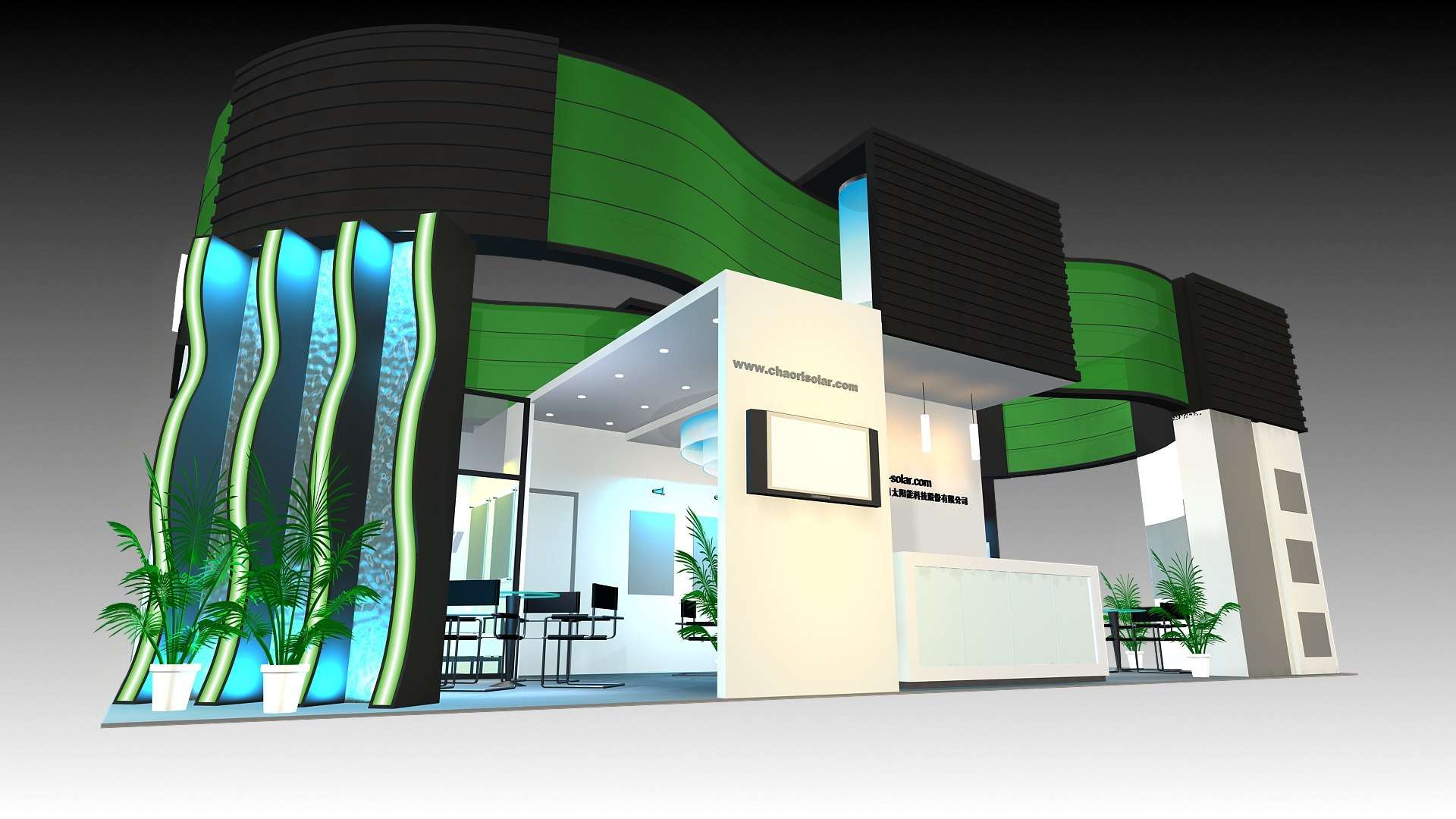 3 Side Open Stand 3D Model - TurboSquid 1994678