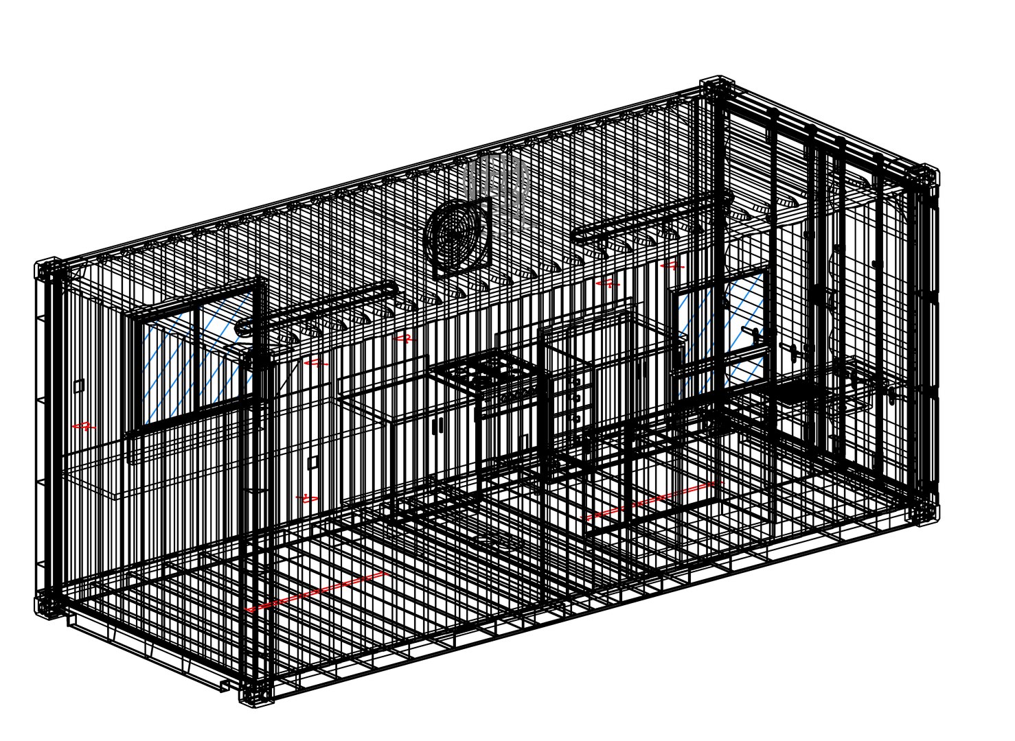 Container Kitchen 3D - TurboSquid 2362103