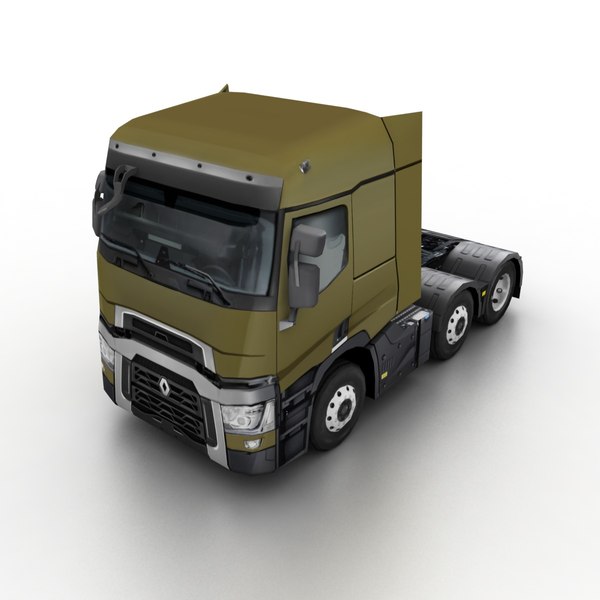 3d 2014 renault t-series tipper model