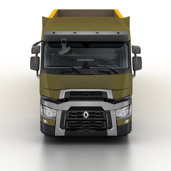 3d 2014 renault t-series tipper model