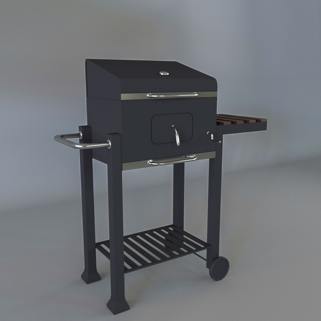 3D Barbecue Model - TurboSquid 1953470