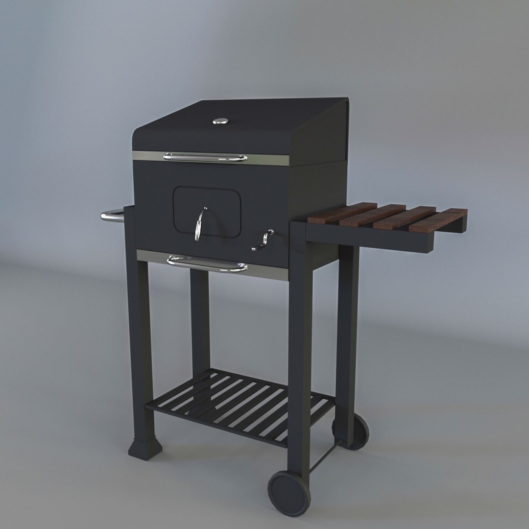3D Barbecue Model - TurboSquid 1953470