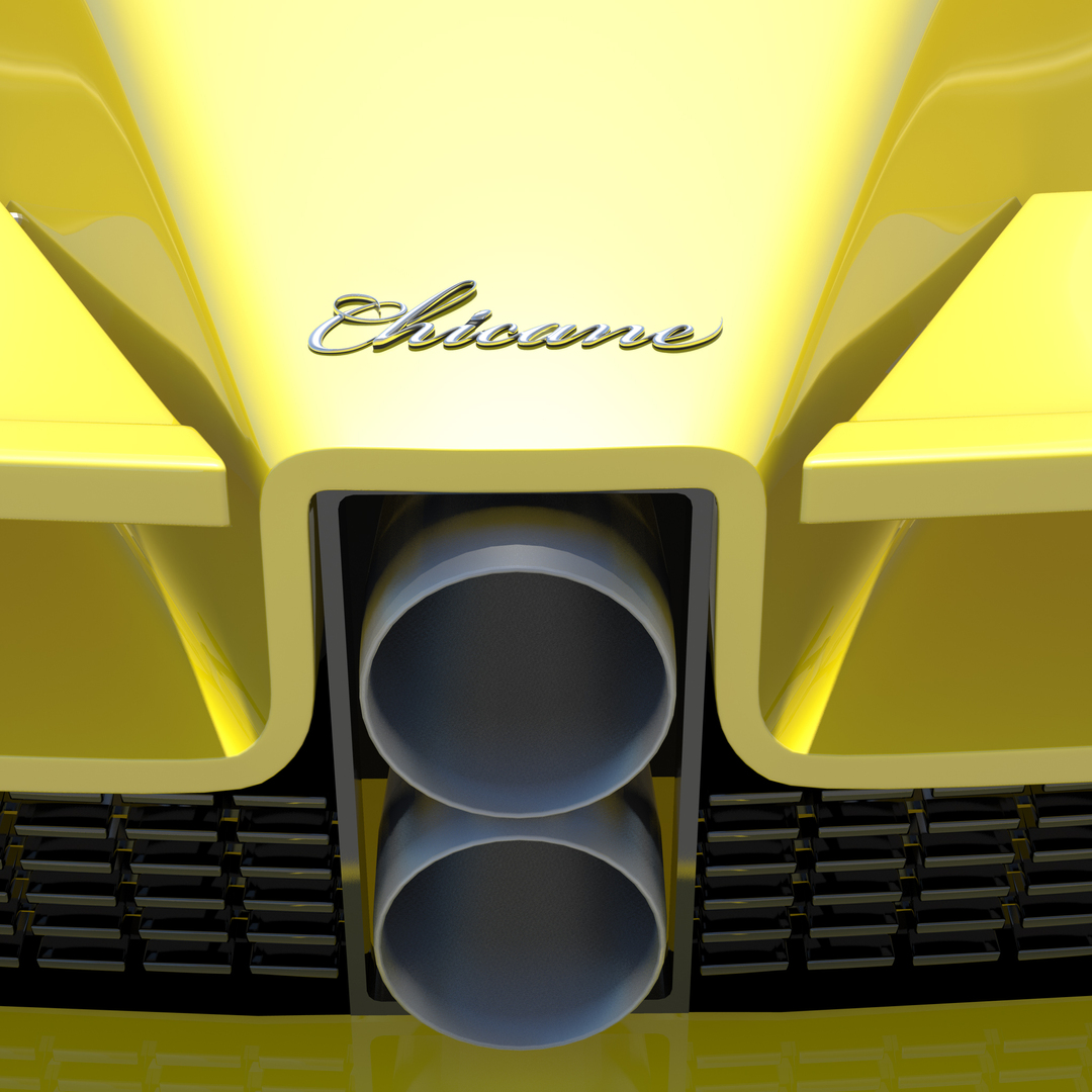 3d chicane design cars