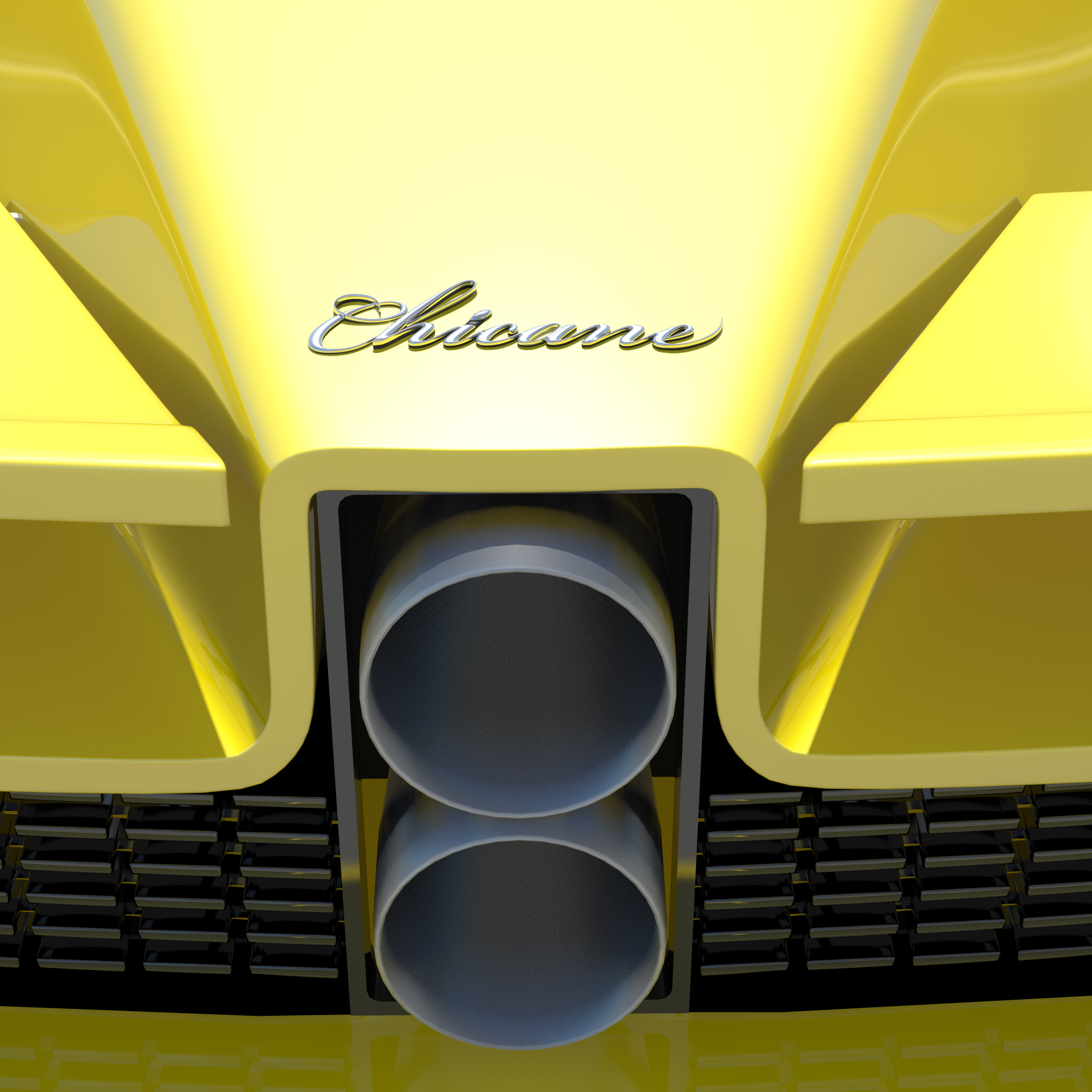 3d chicane design cars