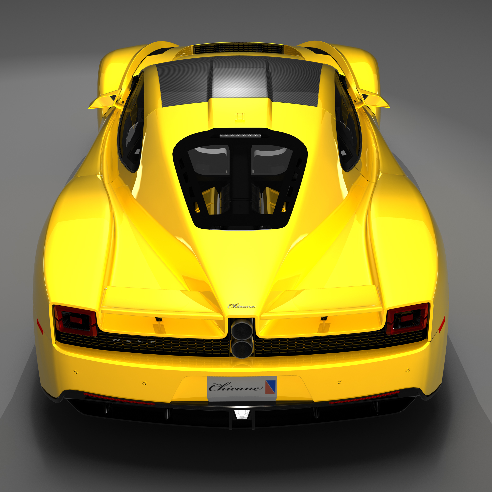 3d chicane design cars