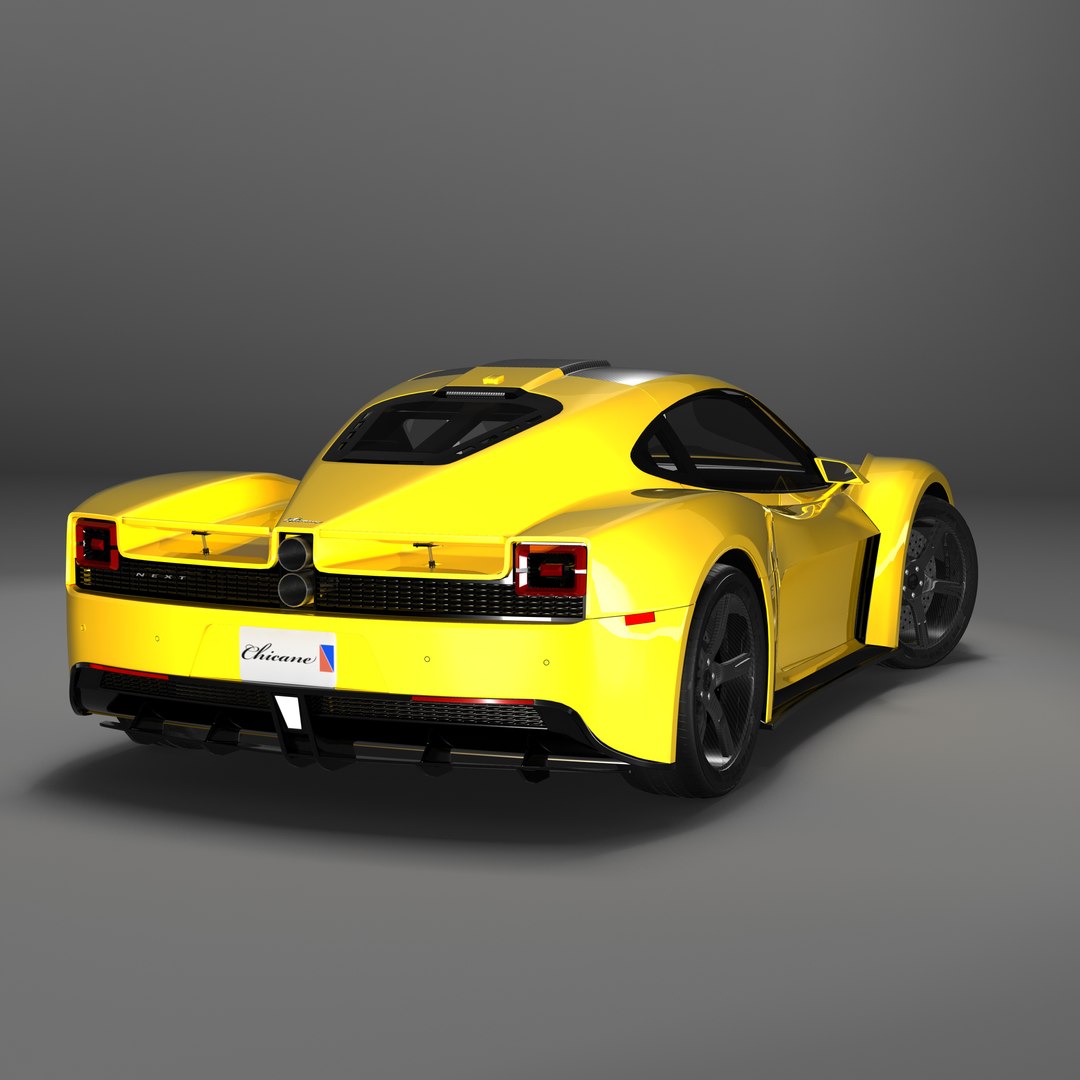 3d Chicane Design Cars