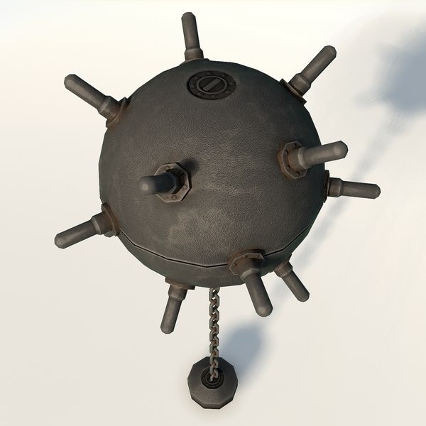 modelo 3d Mina submarina modular - TurboSquid 1005886