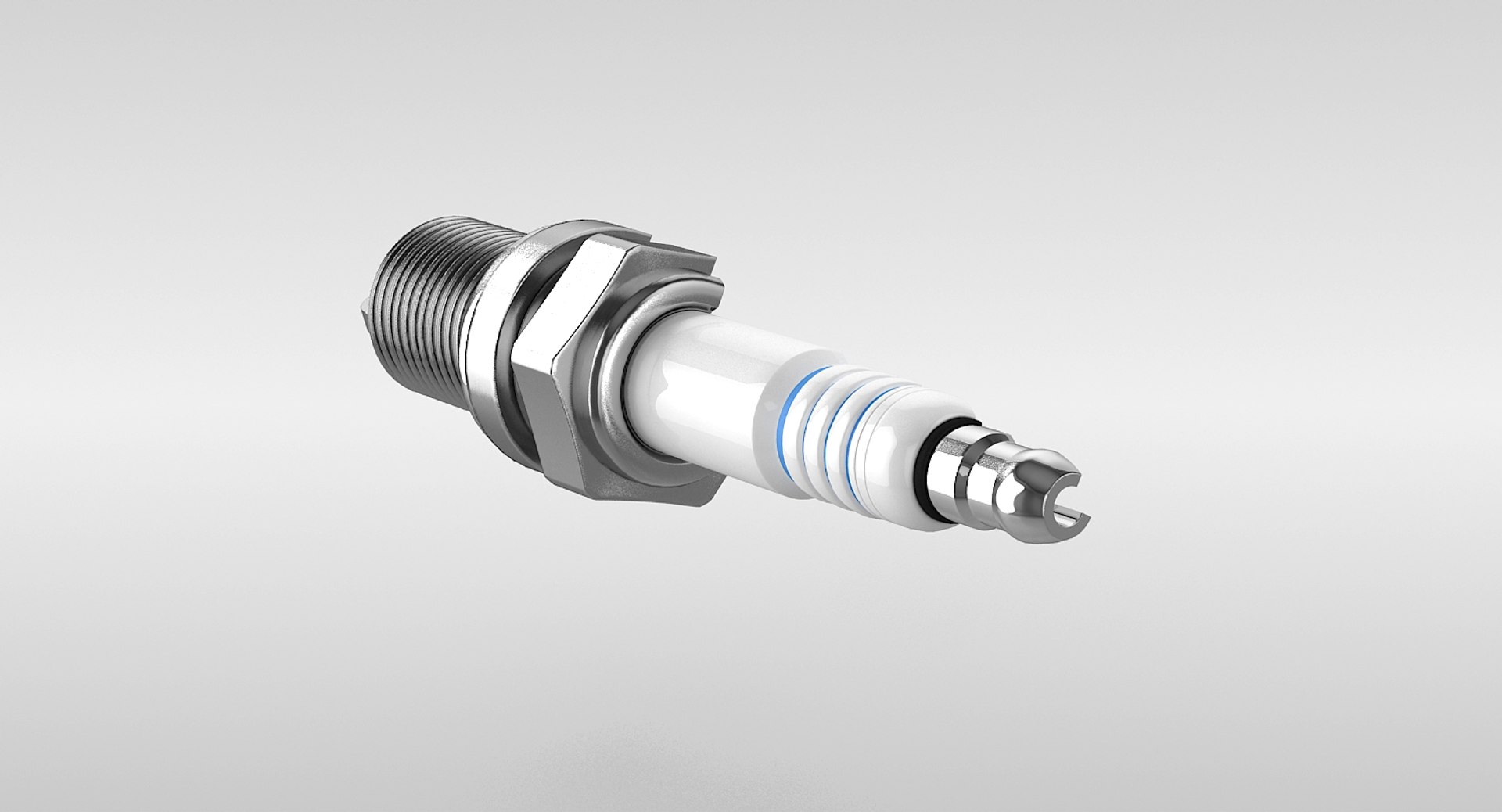 spark plug 3d model