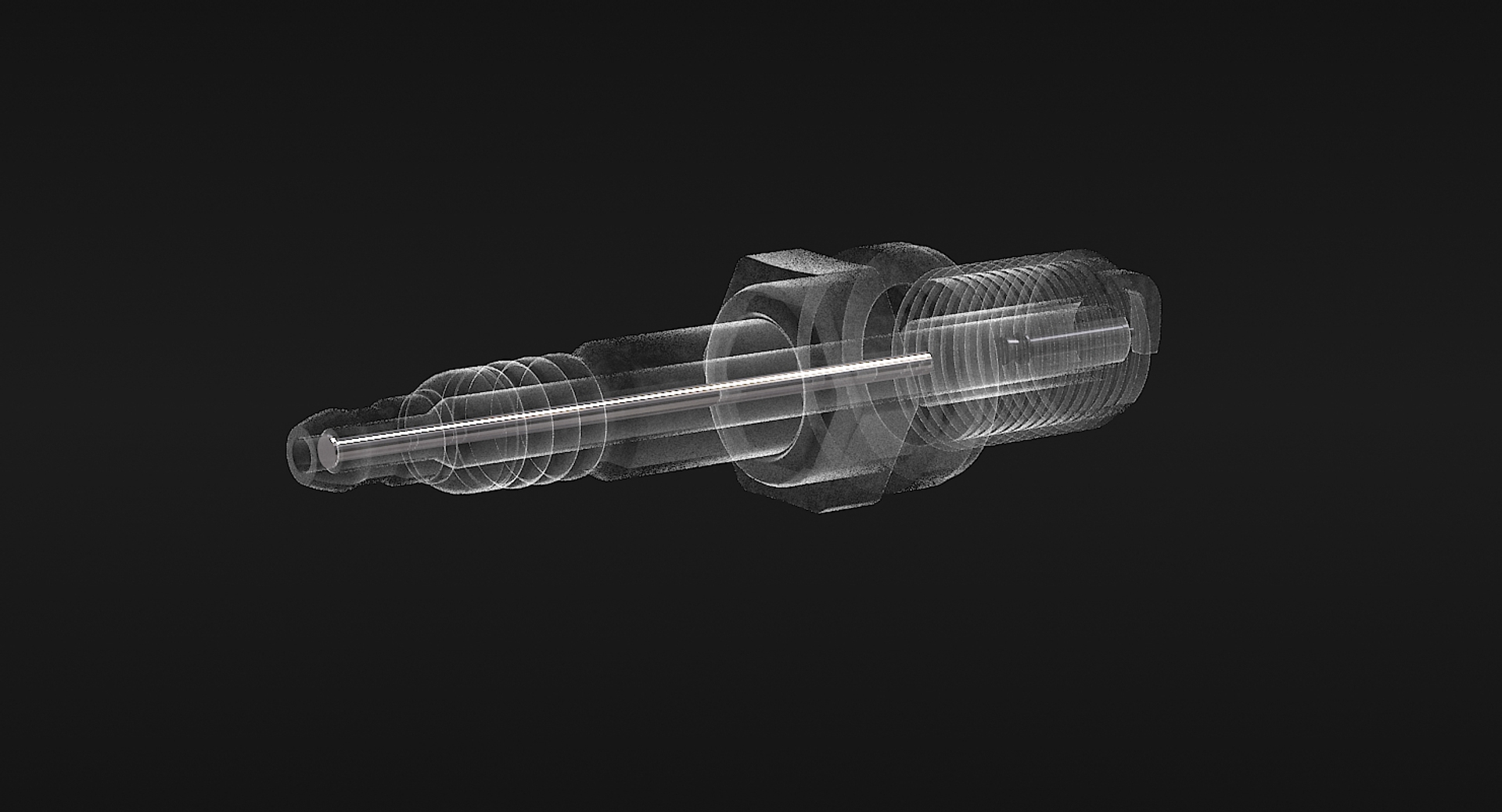 spark plug 3d model