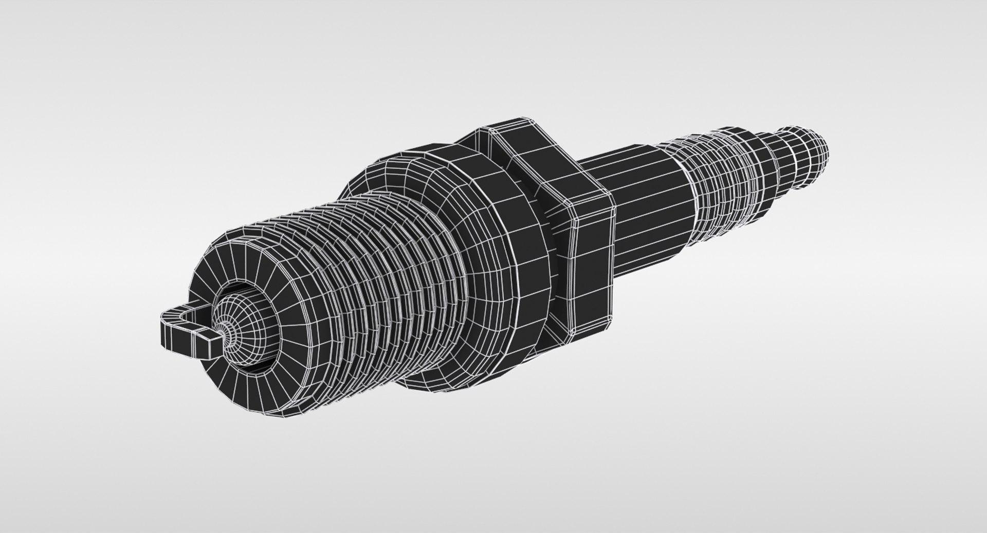 spark plug 3d model