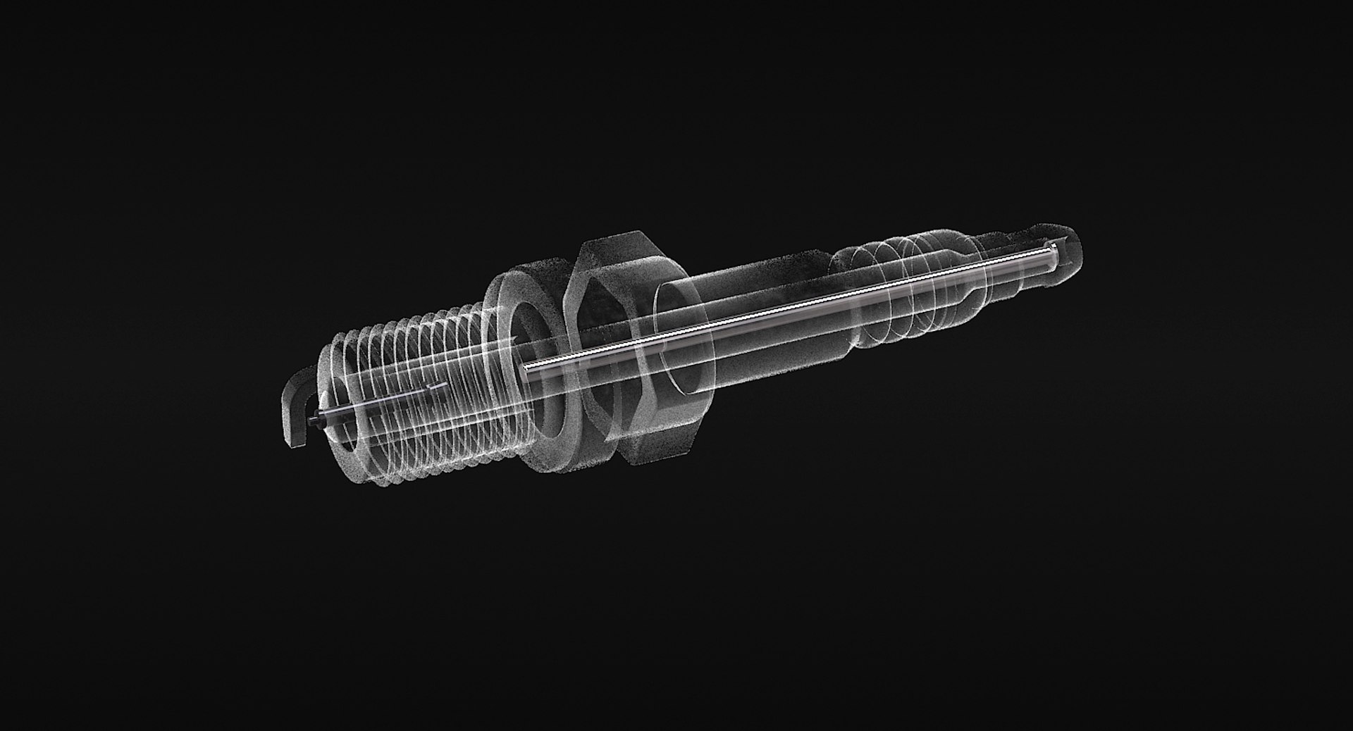 Spark Plug 3d Model
